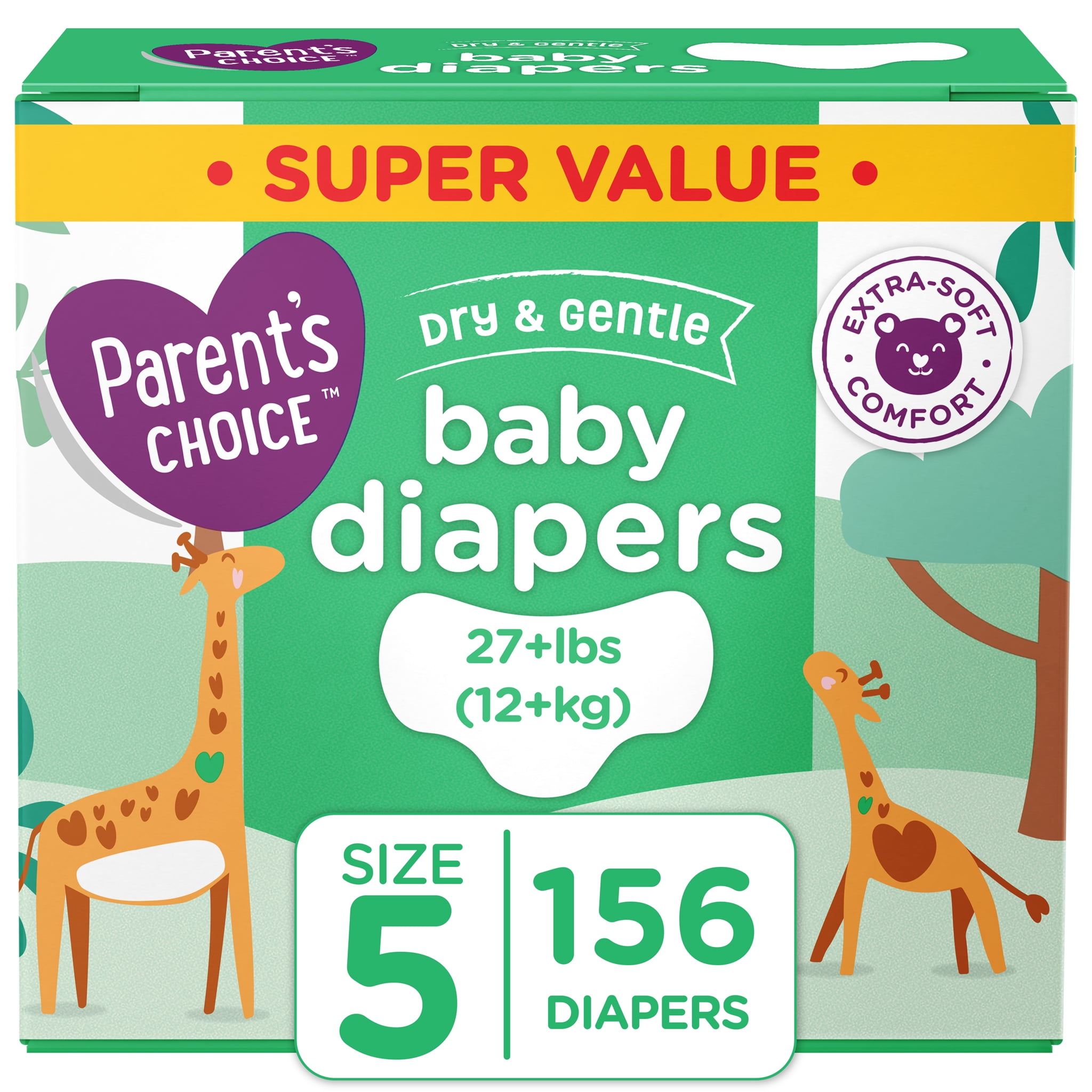 Parent's Choice Diapers (Choose Your Size & Count) HSA/FSA Eligible ...