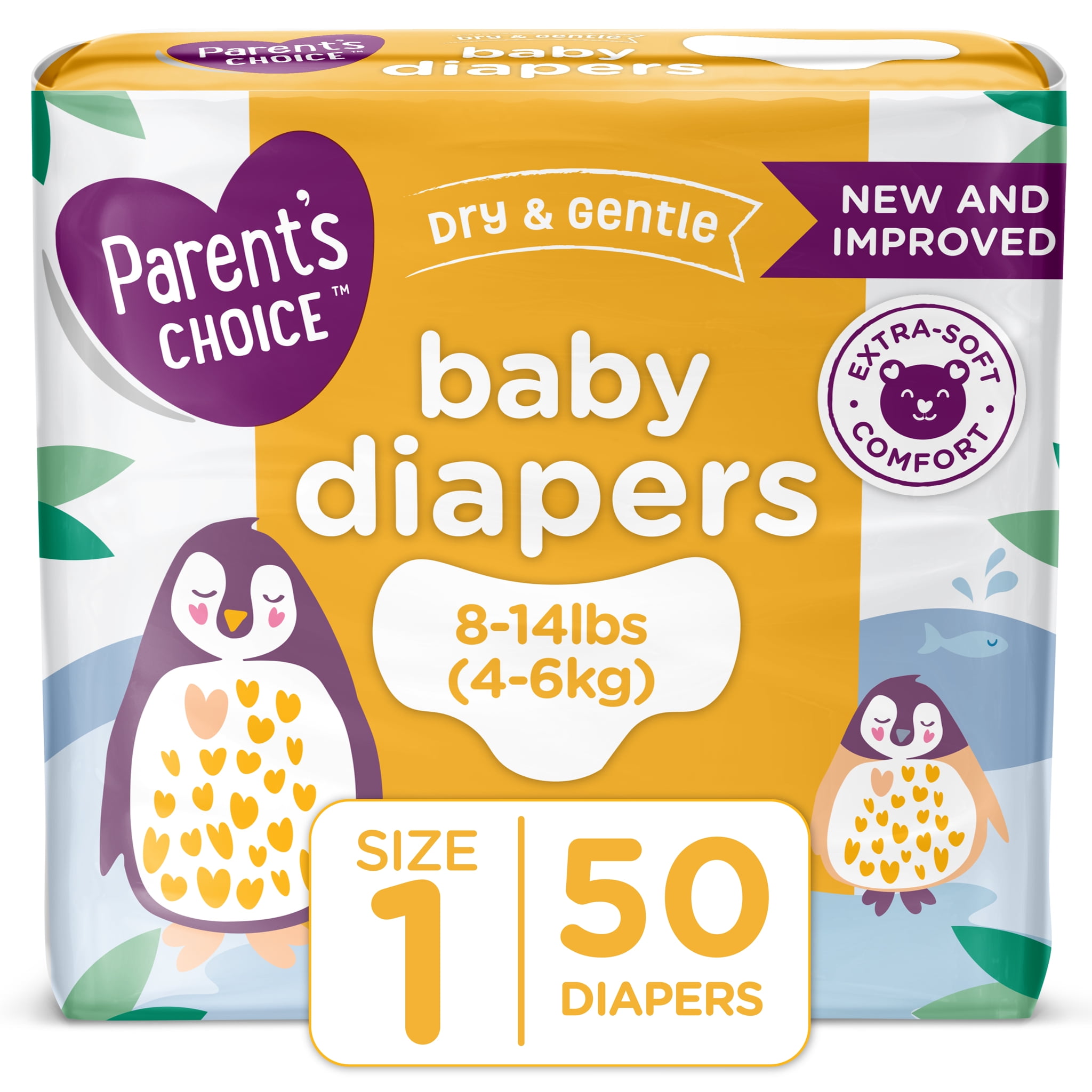 Parent's Choice Diapers (Choose Your Size & Count) HSA/FSA Eligible ...