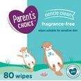 Parent's Choice Fragrance Free Baby Wipes, 80 Count (Select for More ...