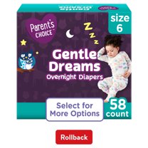 Parent's Choice Dry & Gentle Diapers Size 7, 72 Count (Select for More ...