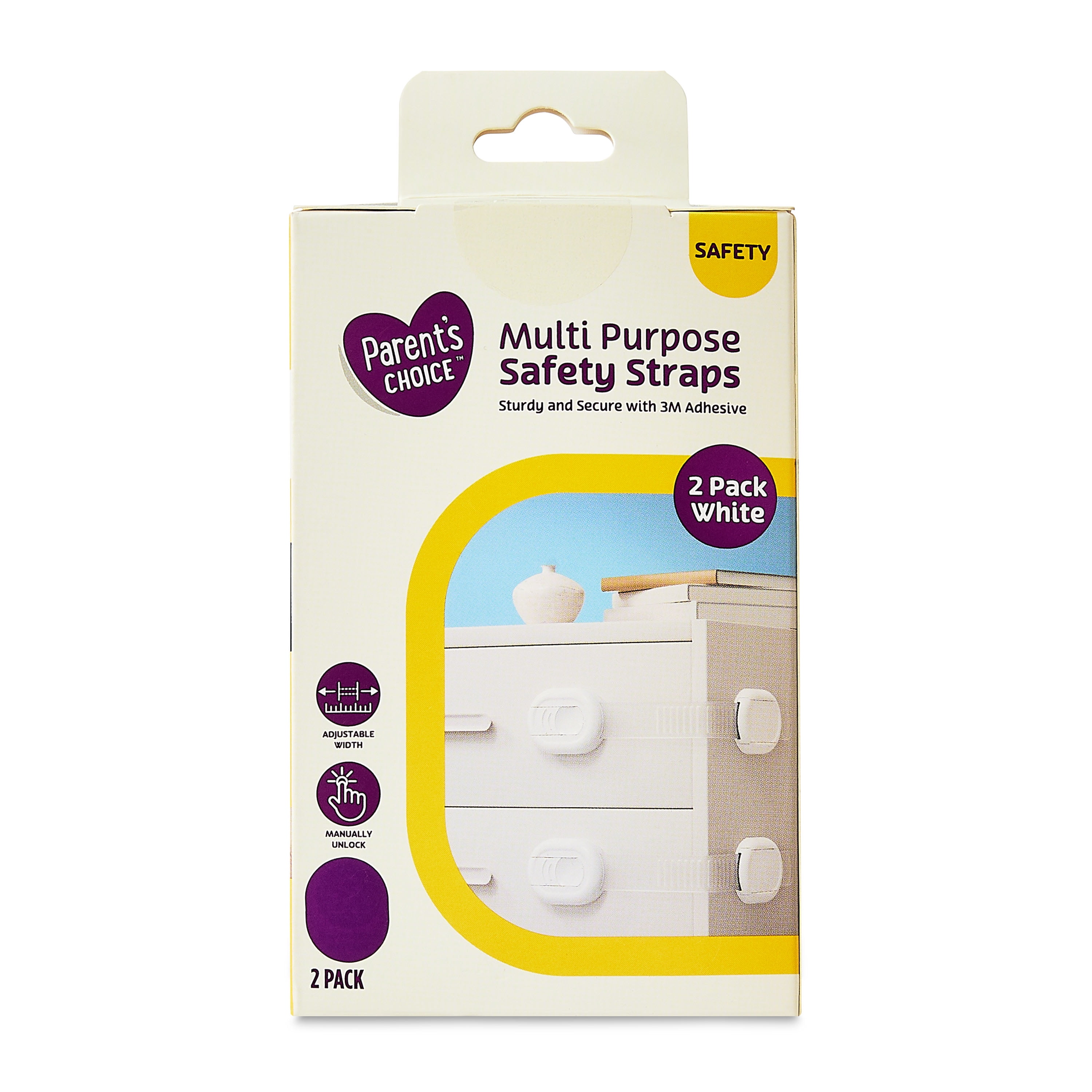 Parent's Choice Multi-Purpose Safety Straps, Child Baby Safety Lock ...