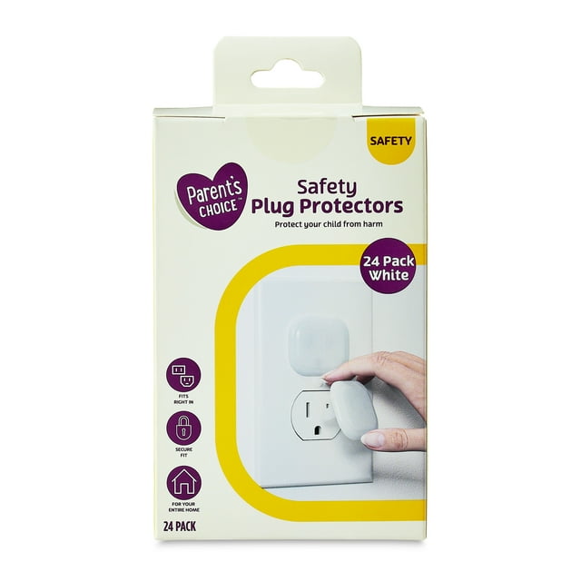 Parent's Choice Plug Protectors, White, 24 Pack - Walmart.com