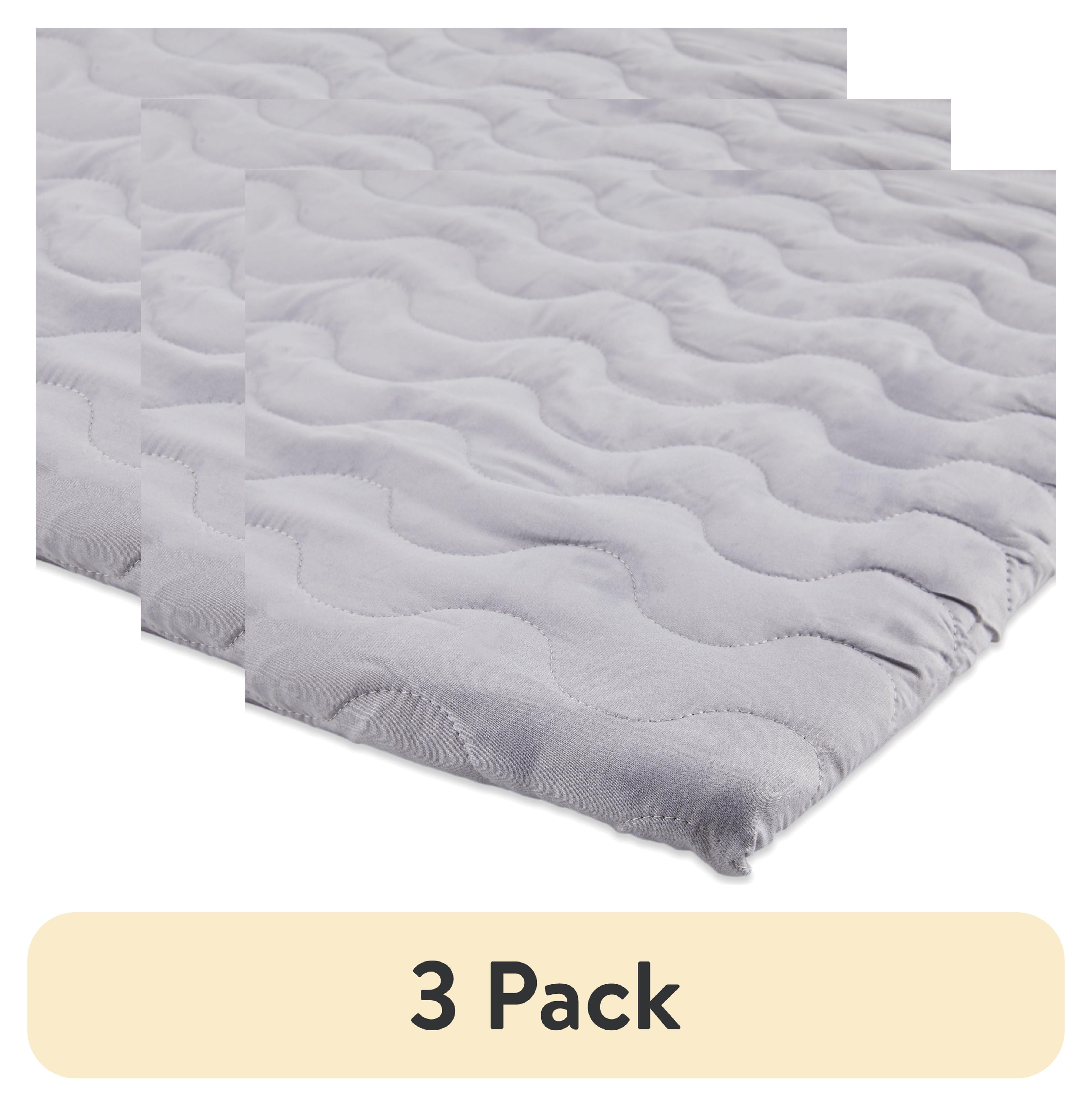 (3 pack) Parent's Choice Quilted Playard Sheet, 27" x 39", Gray ...