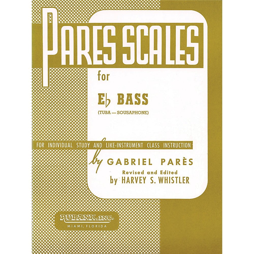 Pares Scales: E-flat Tuba (B.C.) - Walmart.com