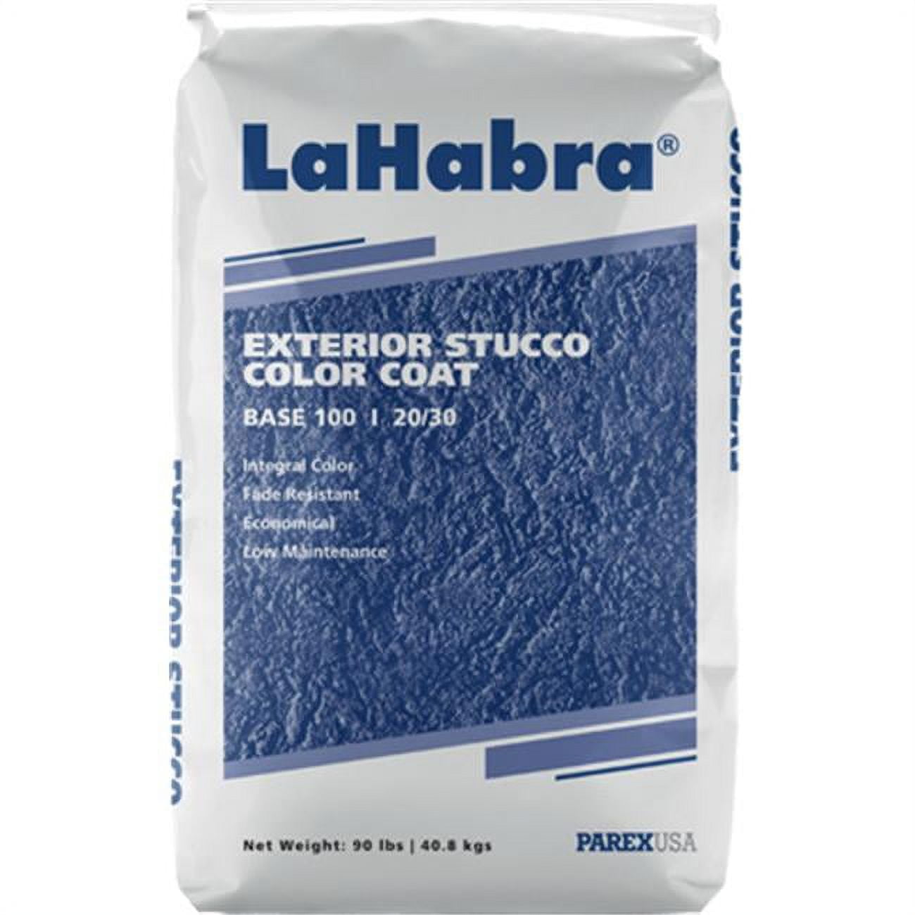 Parex 1229 90 lbs. Exterior Stucco - White - Walmart.com