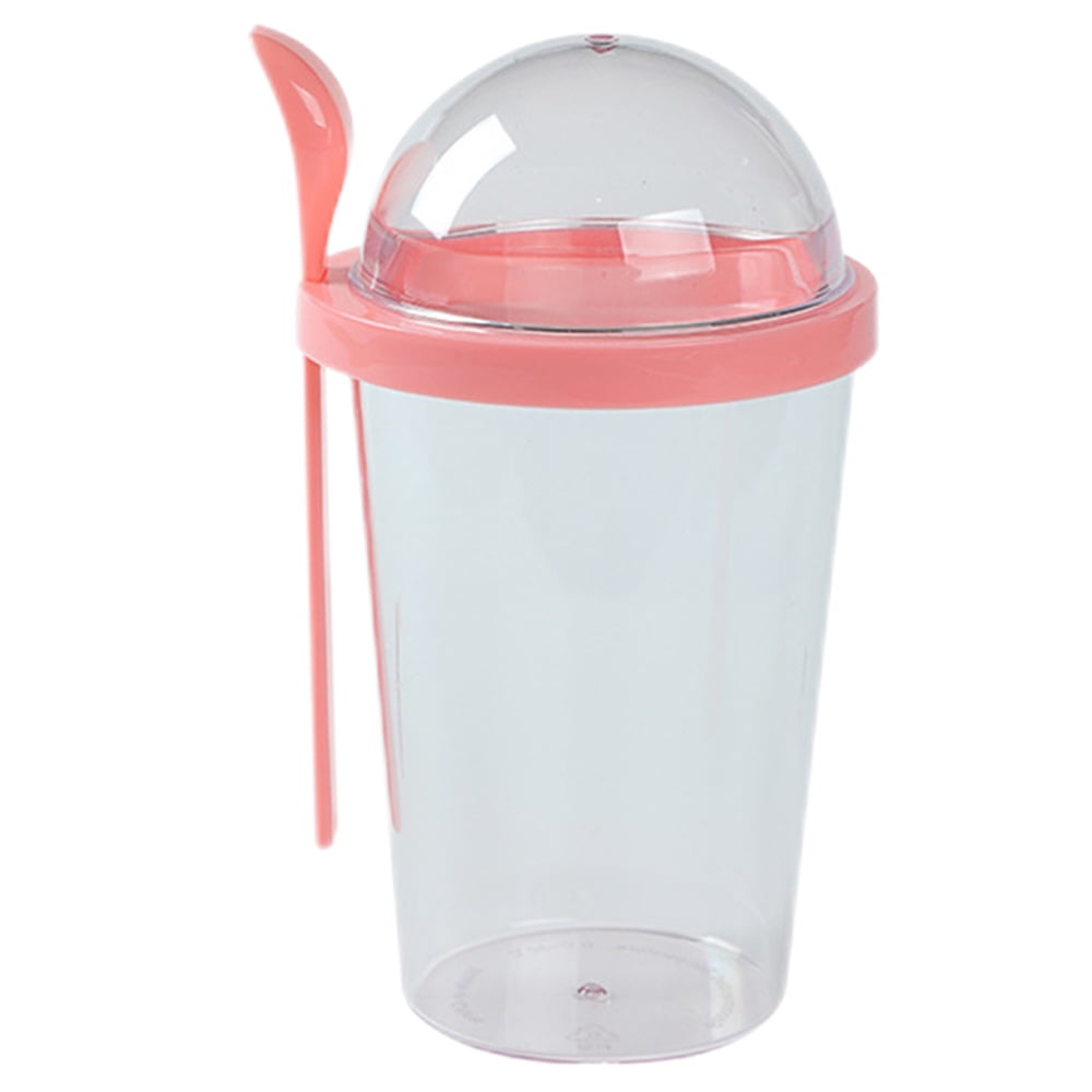 Parfait Cups with Lids Large Capacity Reusable Appetizer Cup Overnight ...