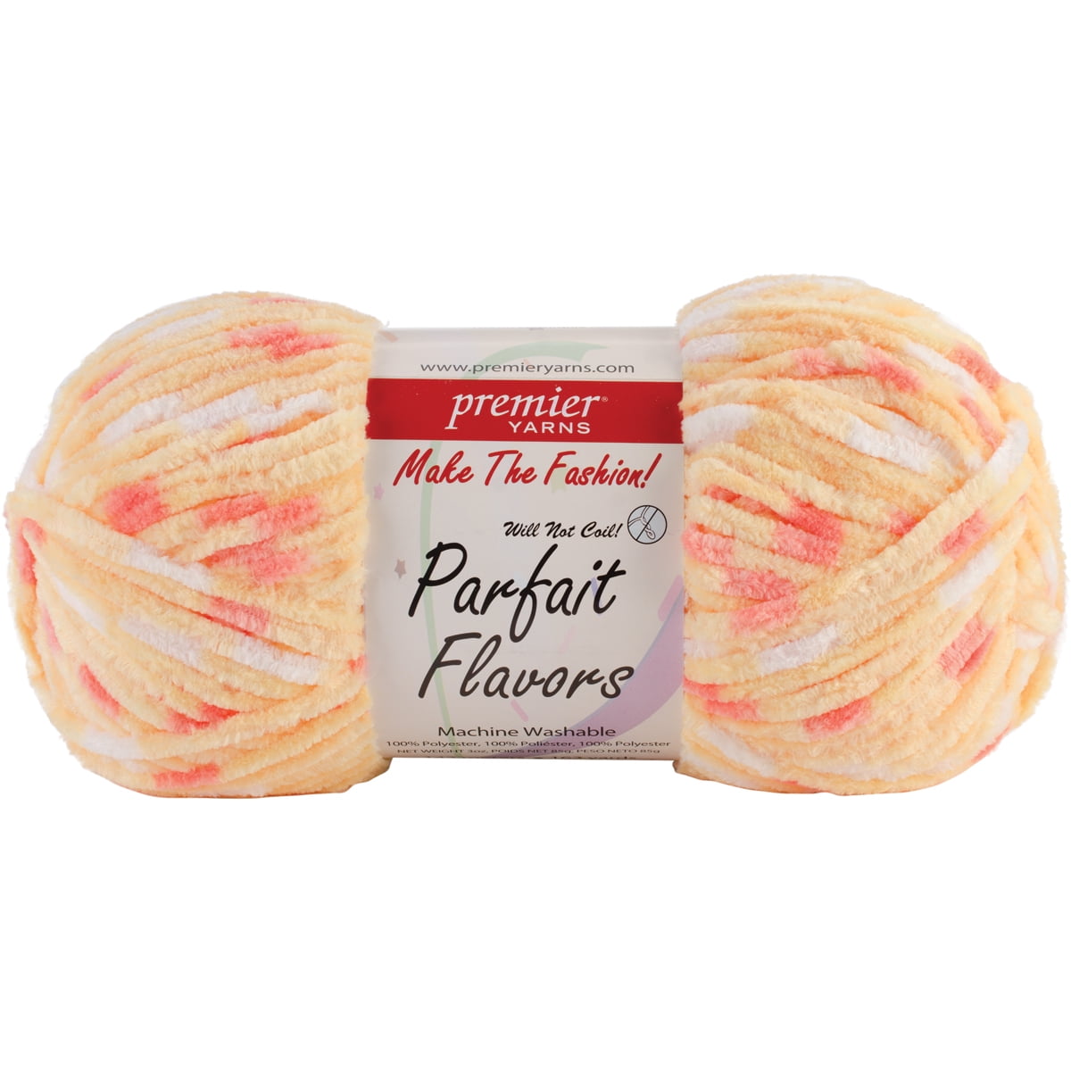 Parfait Flavors Yarn-Candy Corn, Pk 3, Premier Yarns - Walmart.com