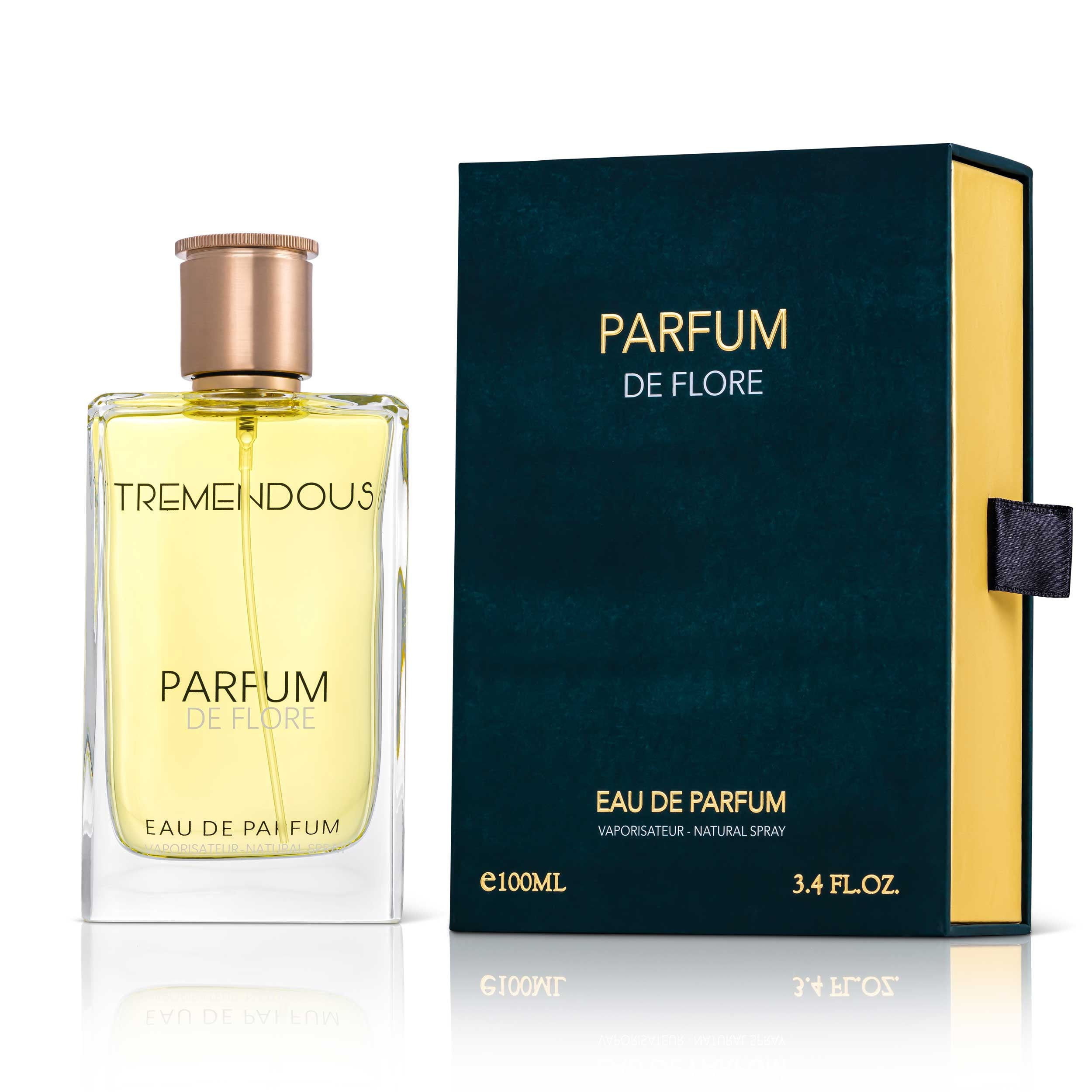 Tremendous Parfums Parfum De Flore, 3.4 oz EDP Spray, Unisex, Amber ...