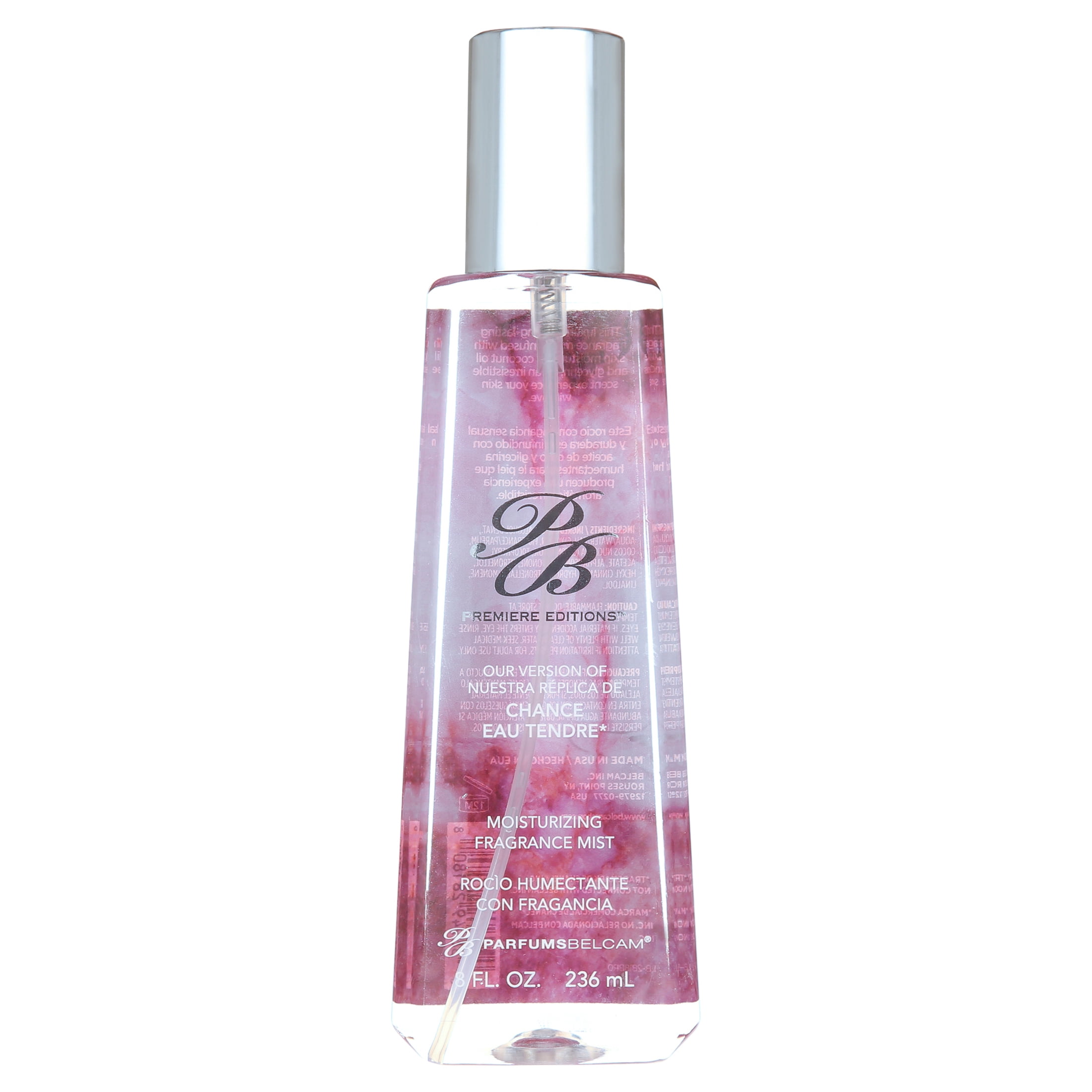 Parfums Belcam Chance Eau Tendre Body Sprays for Women, 8 Oz - Walmart.com