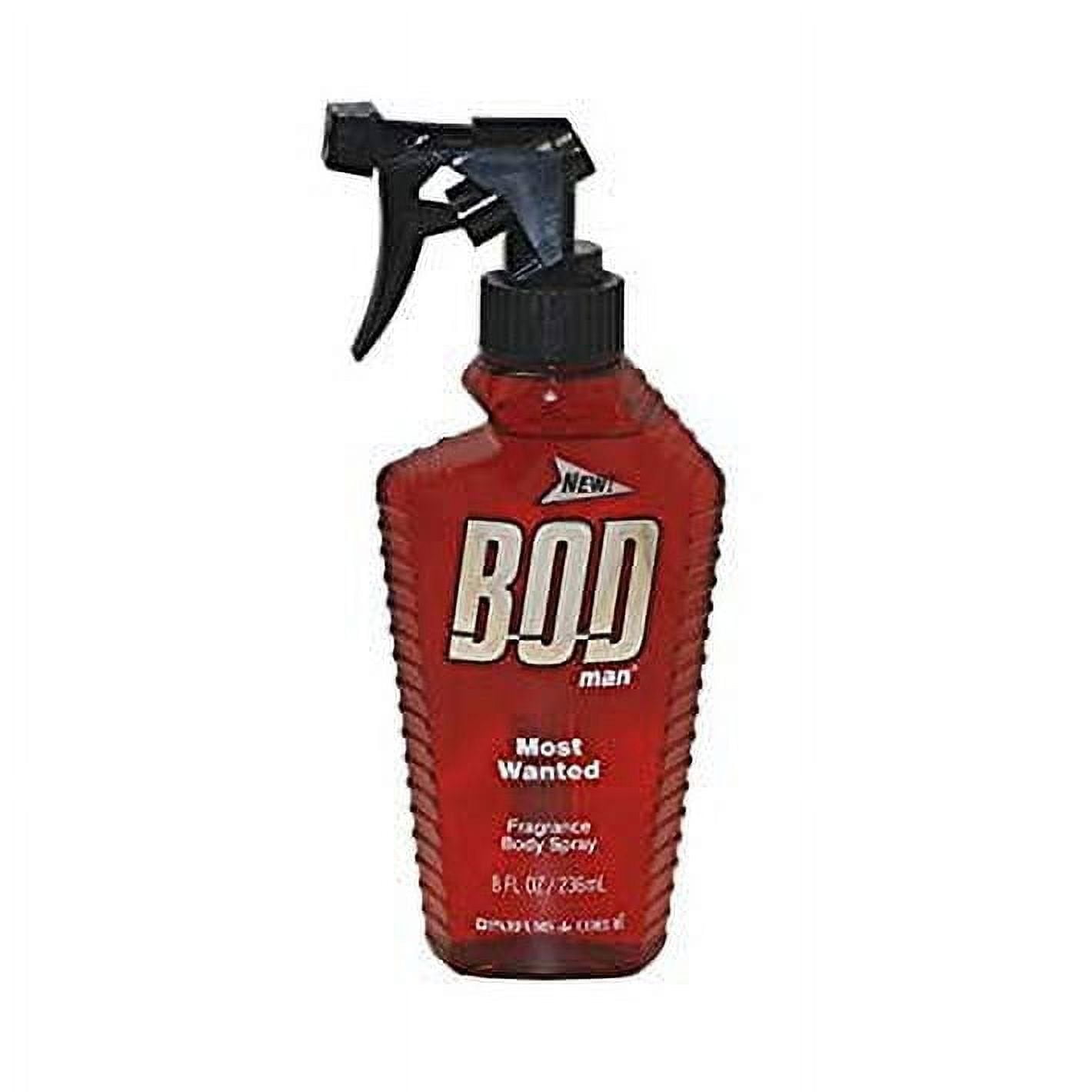 Parfums De Coeur Bod Man Most Wanted Fragrance Body Spray, 8 oz Pack of ...