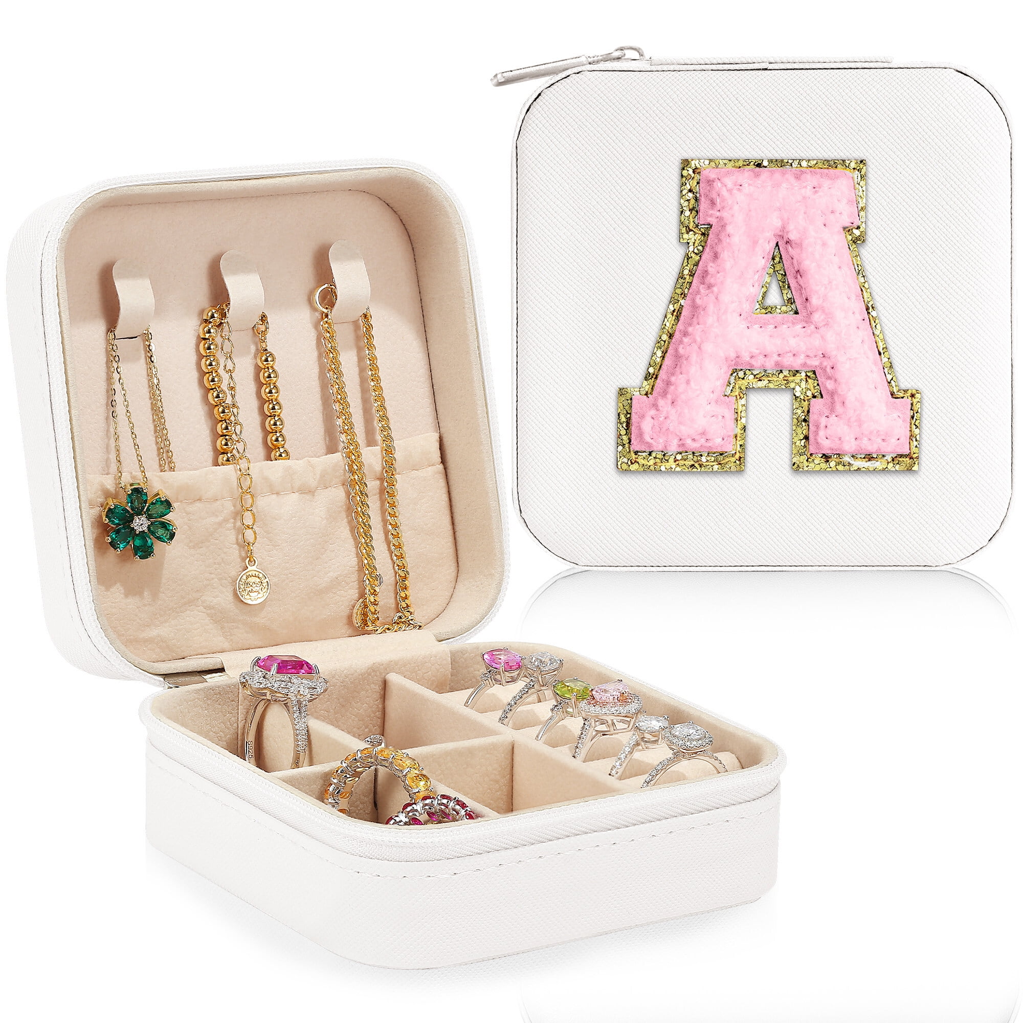 Parima Sturdy Jewelry Organizer Box, Preppy Stuff for Teen Girls ...