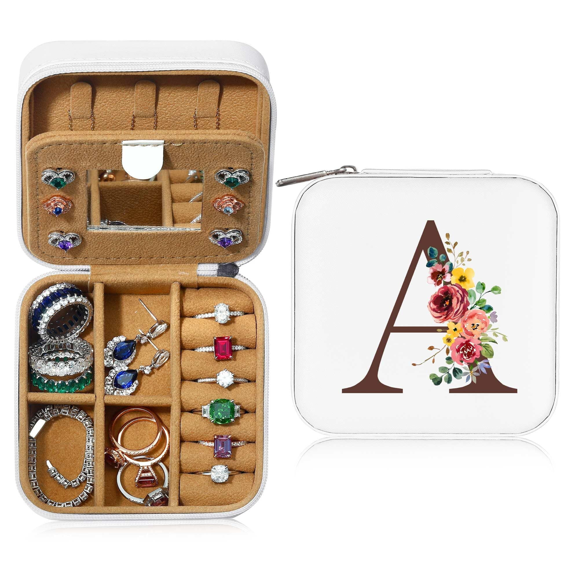 Parima Travel Jewelry Case Jewelry Box, Jewelry Case Organizer Small ...