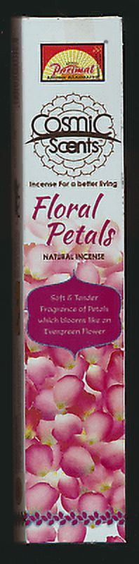 Parimal Cosmic Scents, Floral Petals, Natural Masala Incense, 15 Gram ...