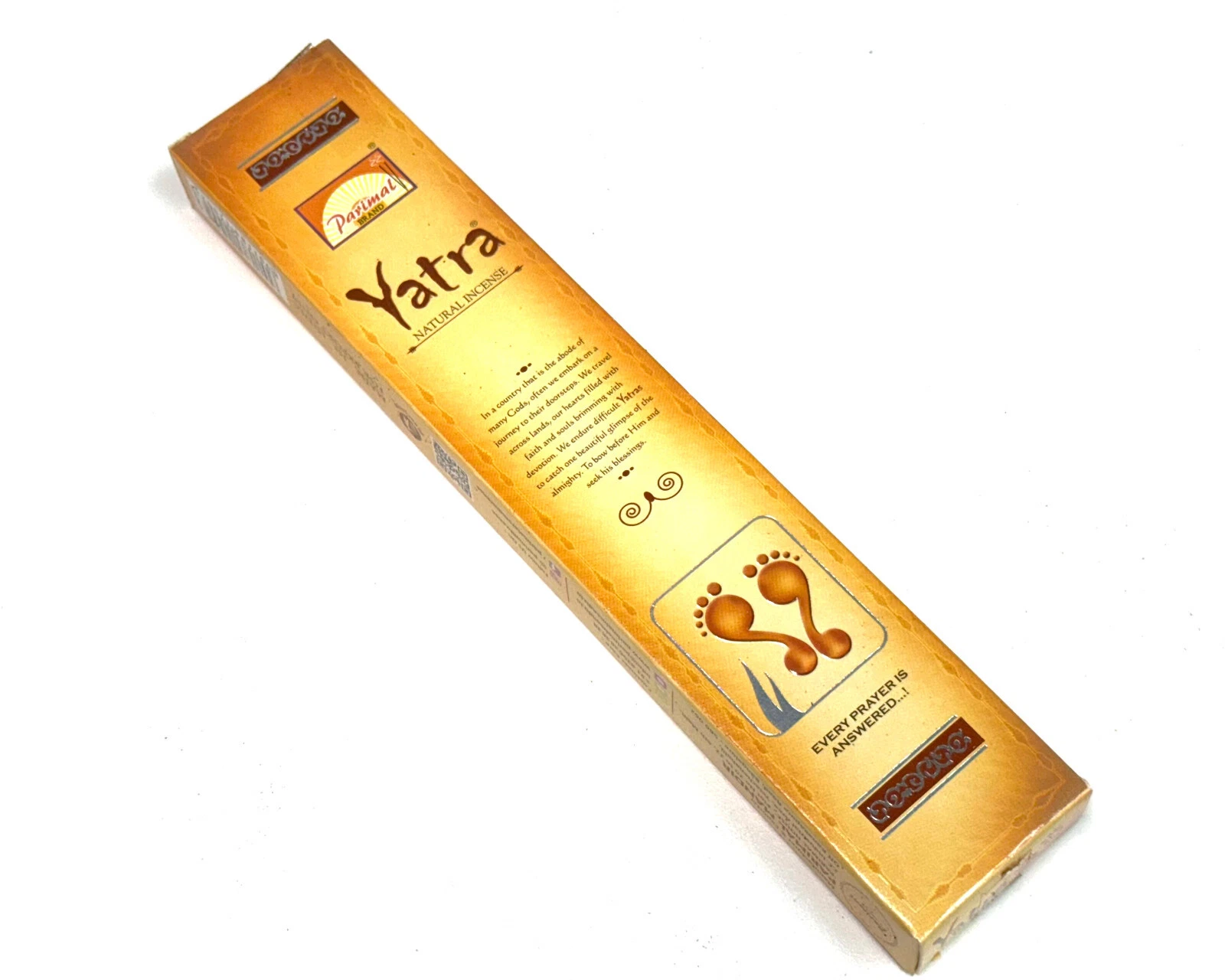 Parimal Yatra Natural Incense Sticks: One 17 Gm Box - Walmart.com