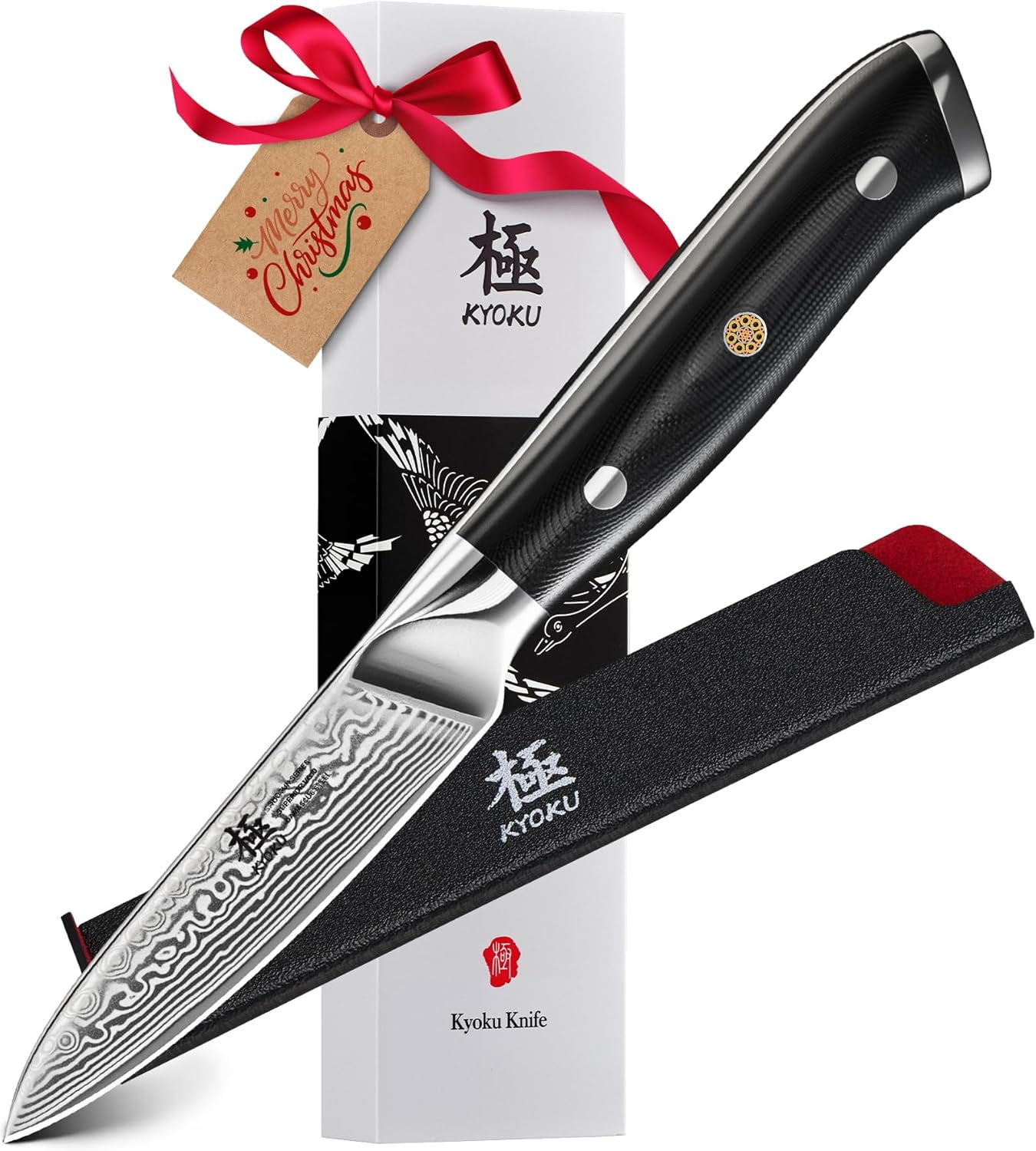 Paring Knife - 3.5" - Shogun Series - Japanese Style VG10 Steel Core ...