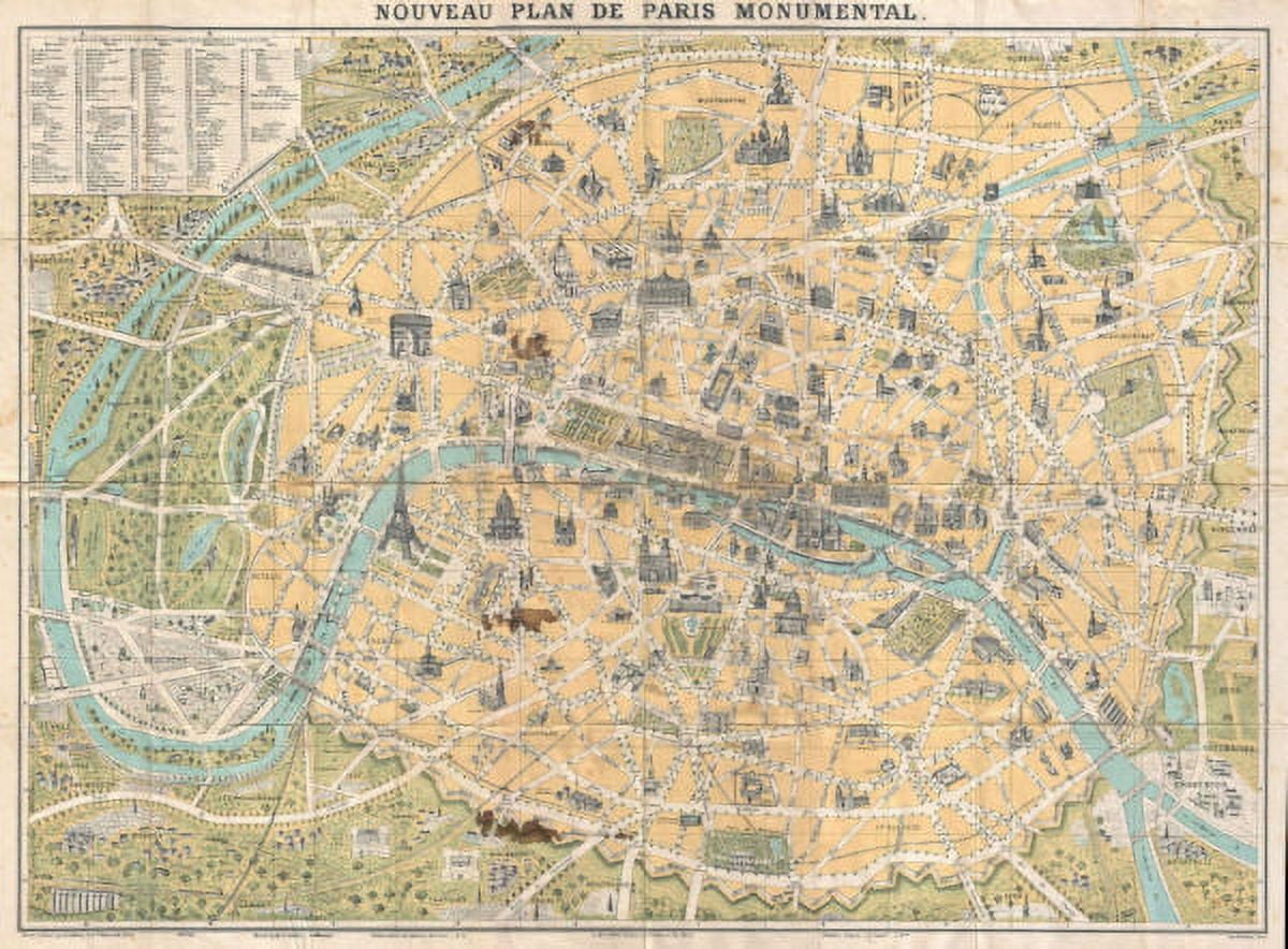 Paris 1919 Poster 24in x 36in Art Poster 24x36 Unframed, Age: Adults ...