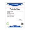 PrintWorks Professional Half Sheet Perforated Paper 8.5” x 11 ...