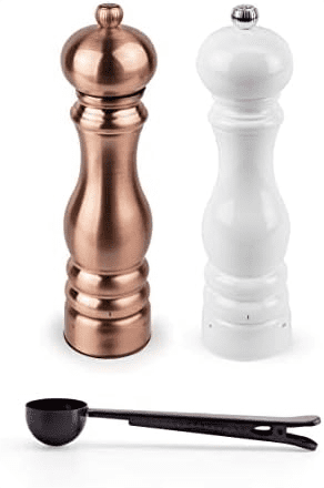 Paris Chef Carbone u'Select Stainless Steel 22cm 9 inch Copper Pepper ...