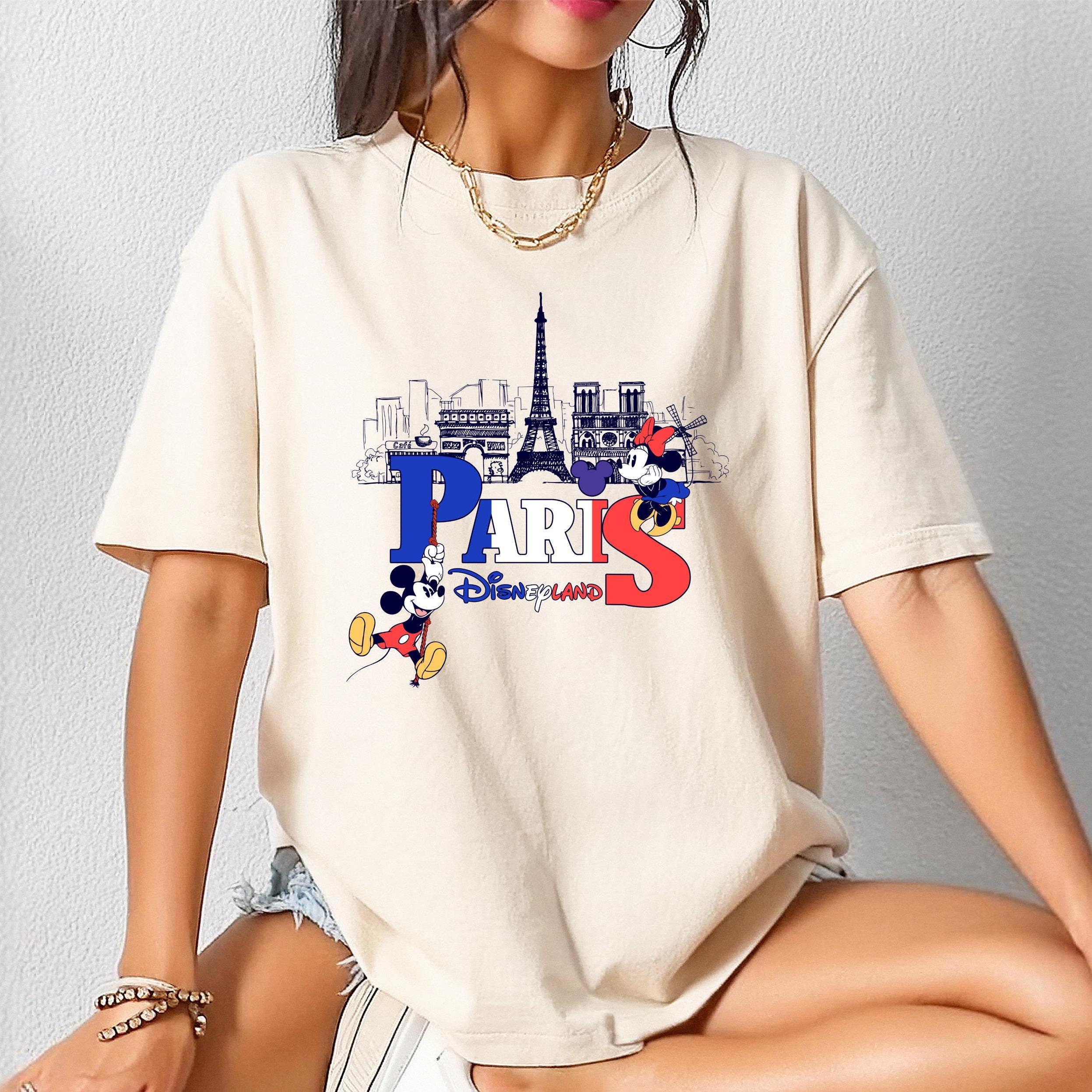 Paris Disneyland Trip Shirt, Mickey and Friends Eiffel Tower Tee ...