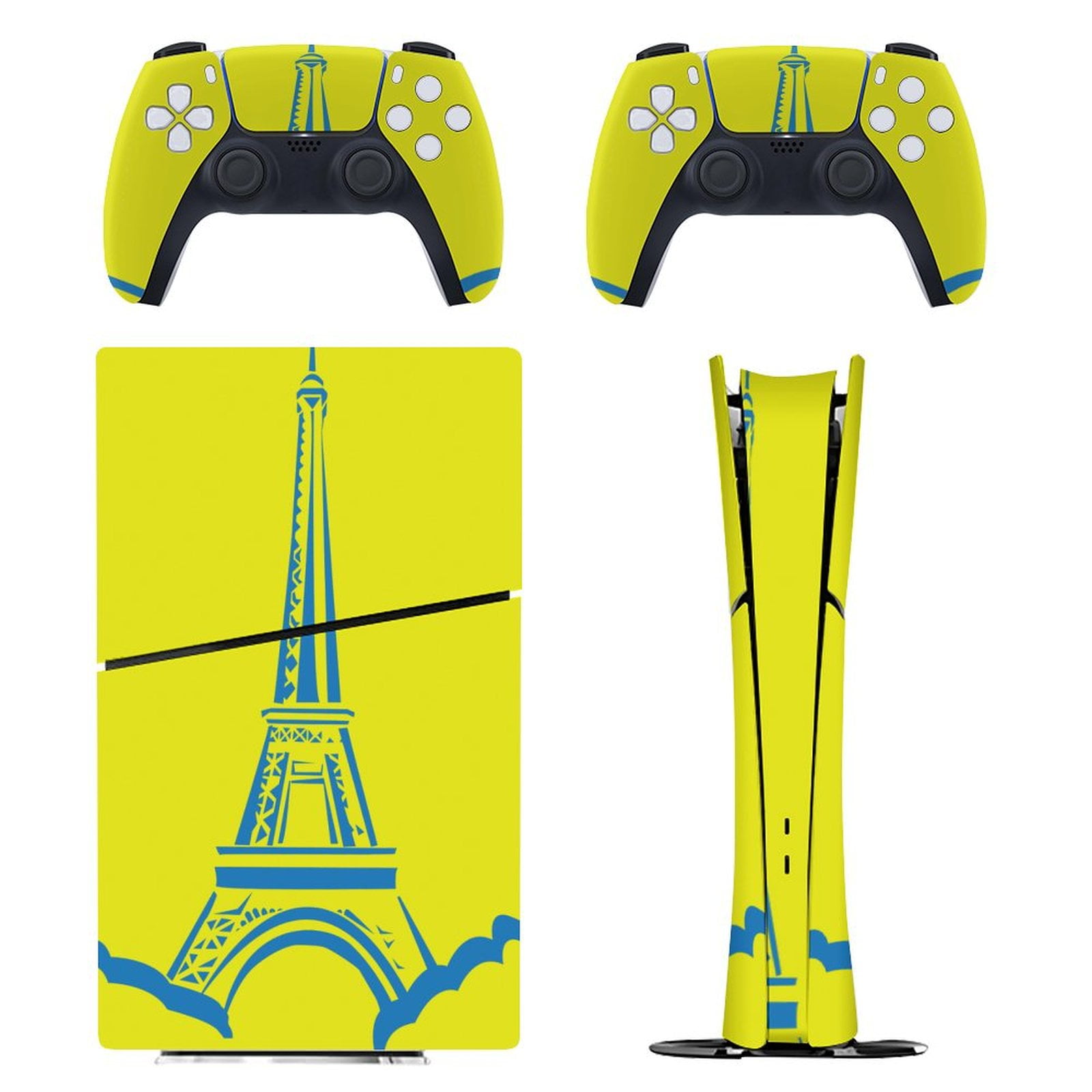 Paris, Eiffel Tower PS5/PS5 Slim Digital Disc Skin Sticker For Console ...
