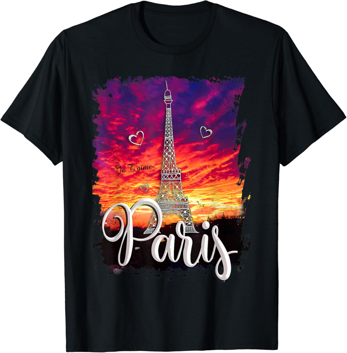 Paris Eiffel Tower for Paris Fans and Tourists T-Shirt - Walmart.com
