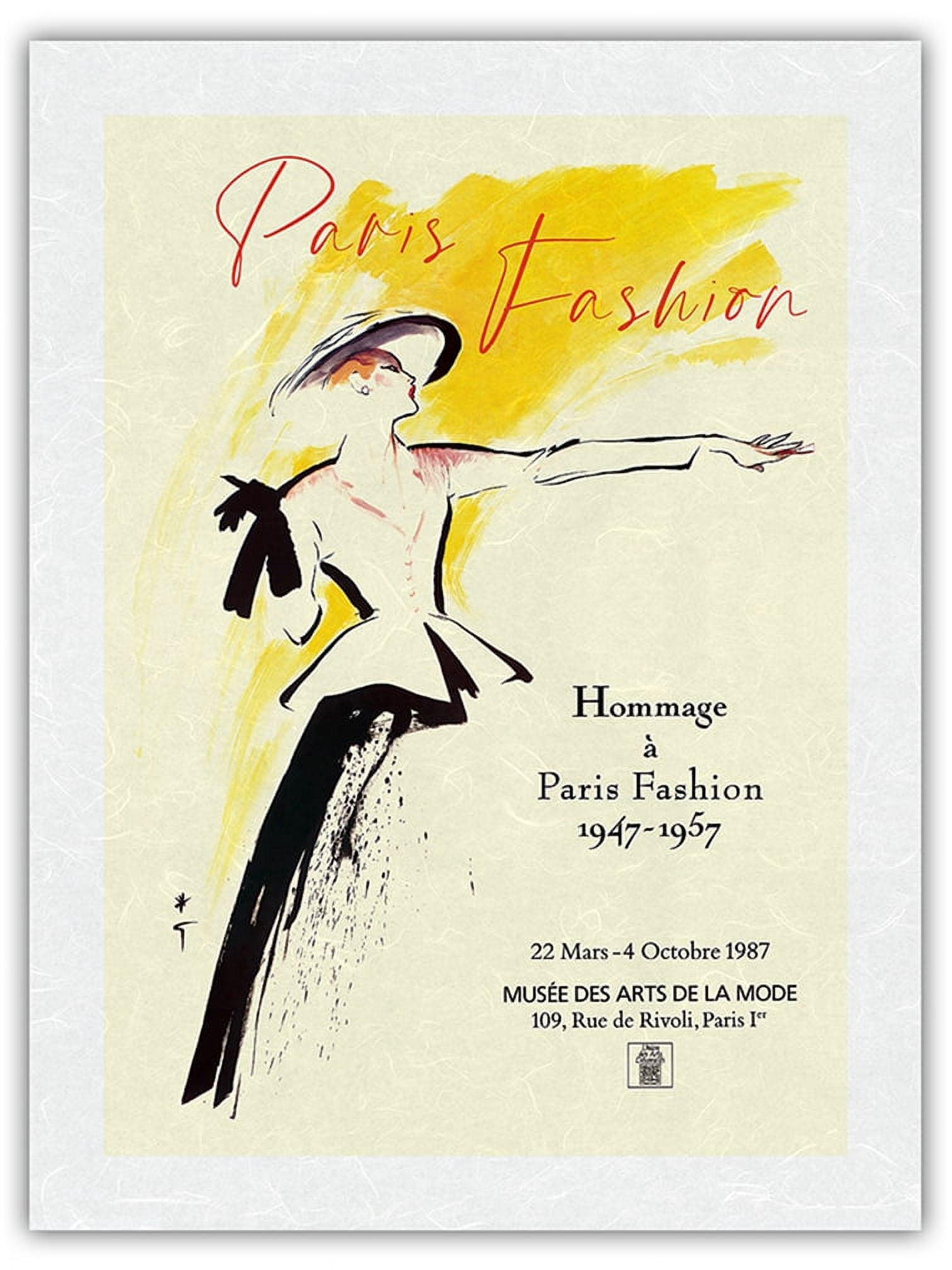 Paris Fashion 1947-1957 exhibit - Musée des Arts de la Mode in Paris ...