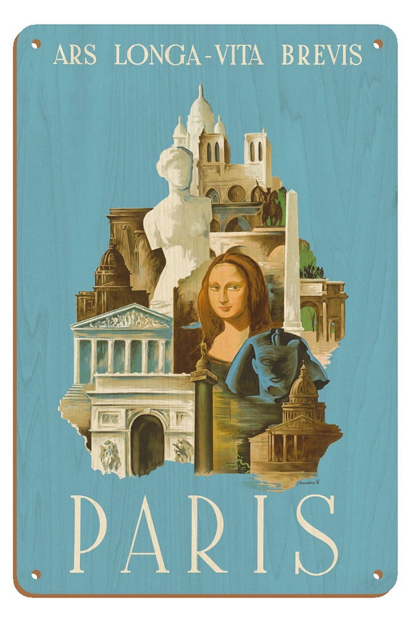 Paris France - Art is Long Life is Short (Ars Longa-Vita Brevis) - SNCF ...