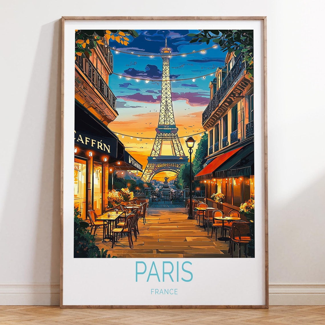 Paris France Travel Poster, Paris France Travel Wall Art, France Paris ...