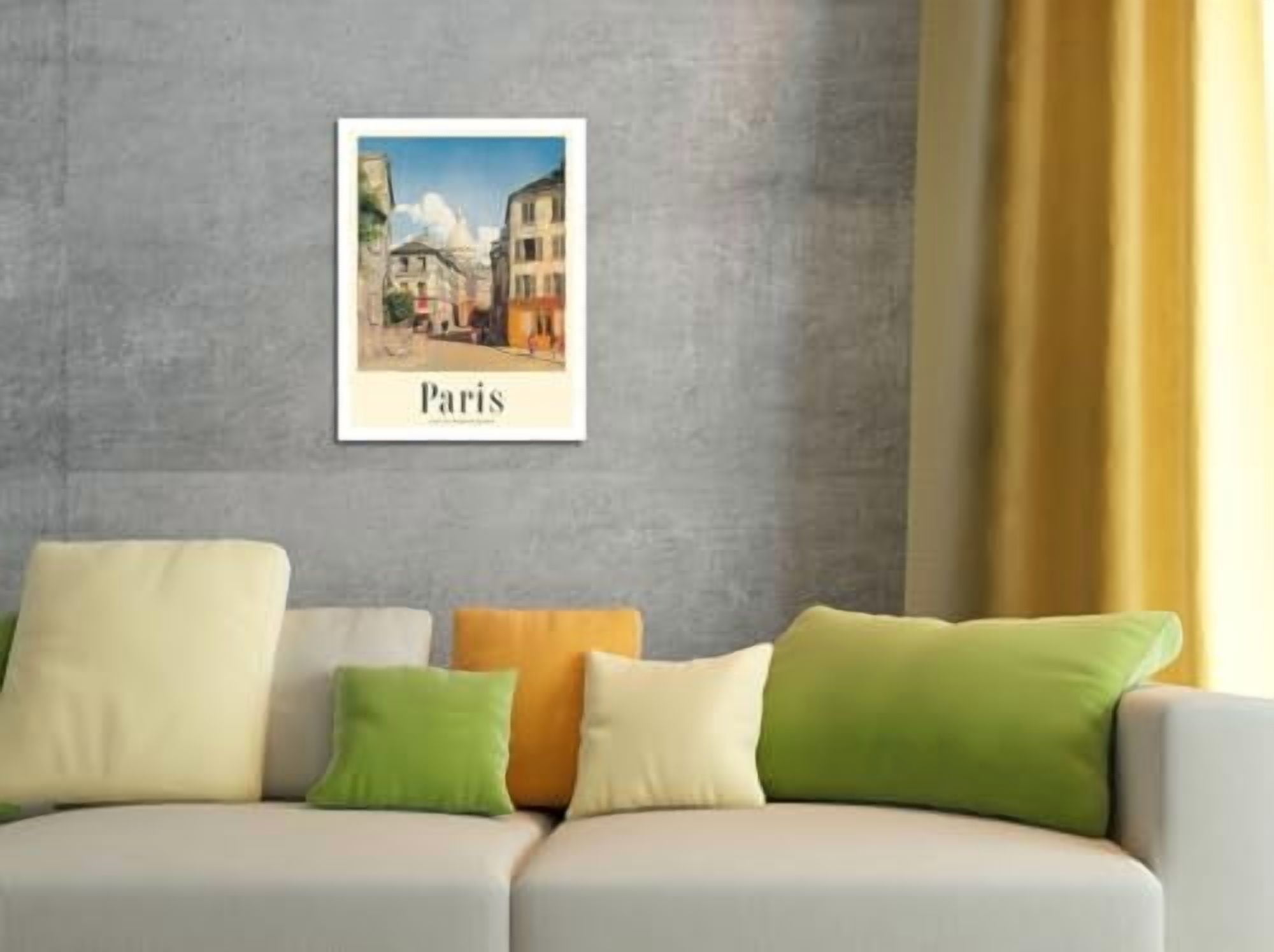 Paris France - View of Montmartre - Basilica of the Sacred Heart (Sacré ...