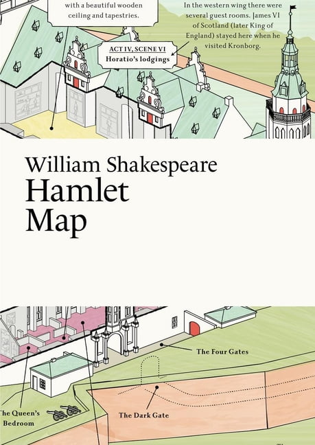Paris Grafik's Literary Maps William Shakespeare: Hamlet Map ...