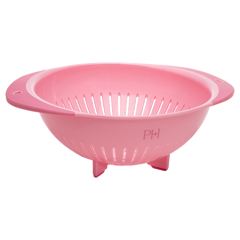 Paris Hilton 3 Quart Colander for Straining Pink Walmart