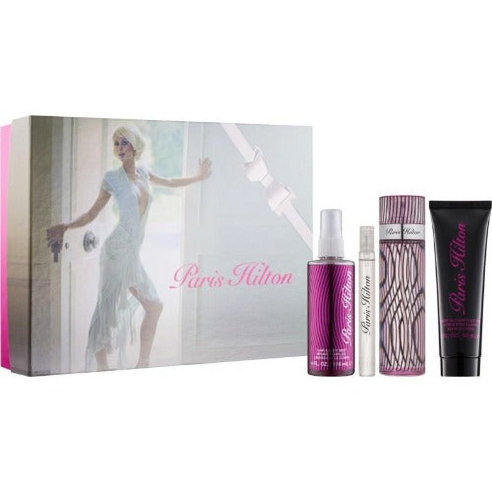 Paris Hilton 4 Piece Gift Set 4 Piece Gift Set With 3.4 Oz EDP Paris Hilton Women's Gift Sets ...