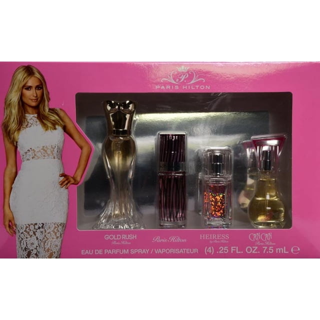 Find Your Perfect Paris Hilton Assorted Perfume Mini Set for Women, 4 ...