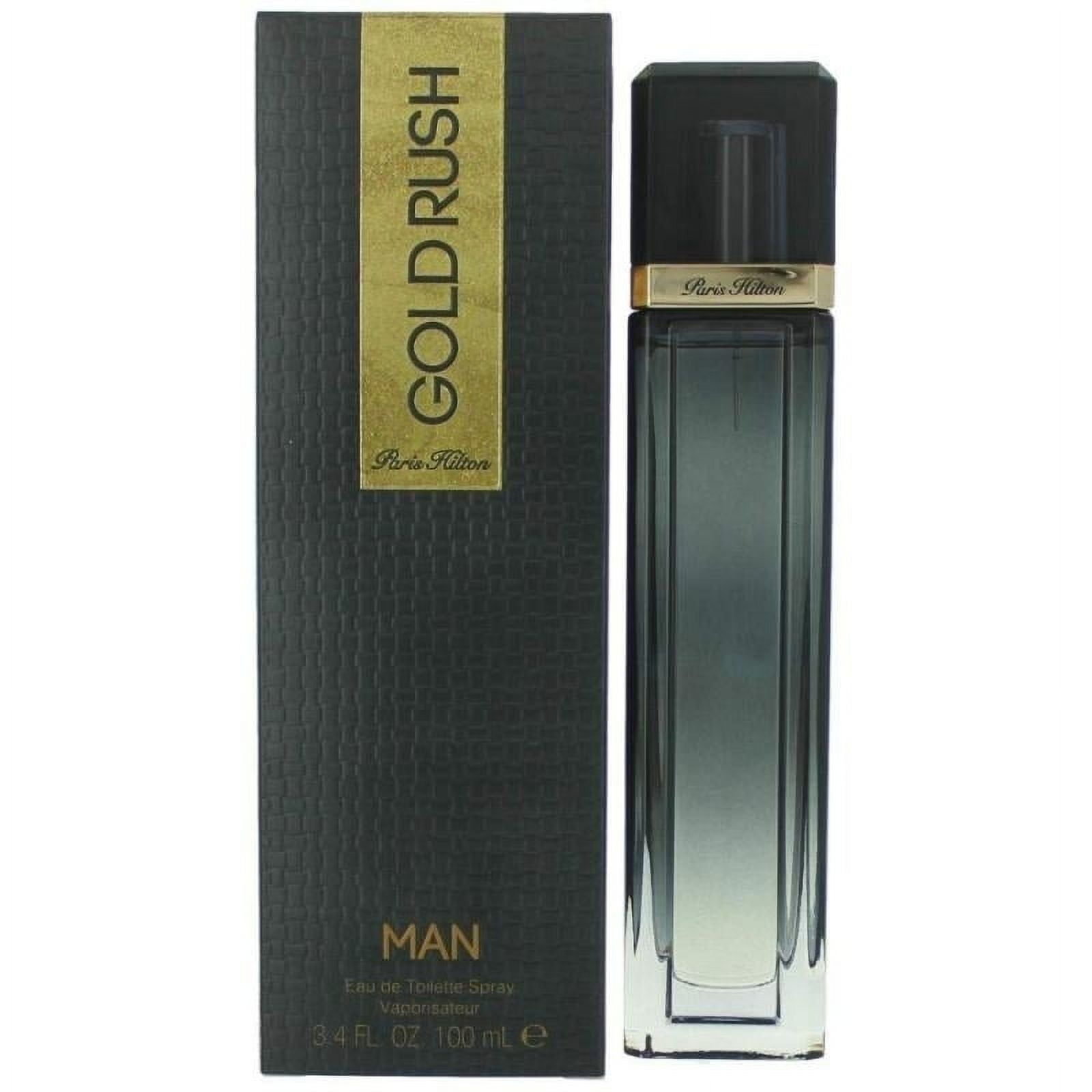 Paris Hilton Gold Rush Man Eau de Toilette, Cologne for Men, 3.4 oz ...