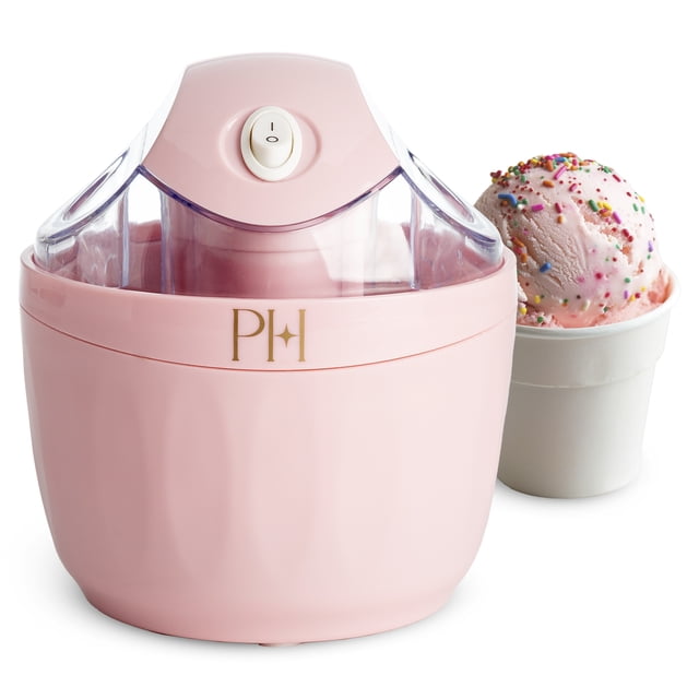 Paris Hilton Mini Ice Cream Maker, Pink - Walmart Business Supplies