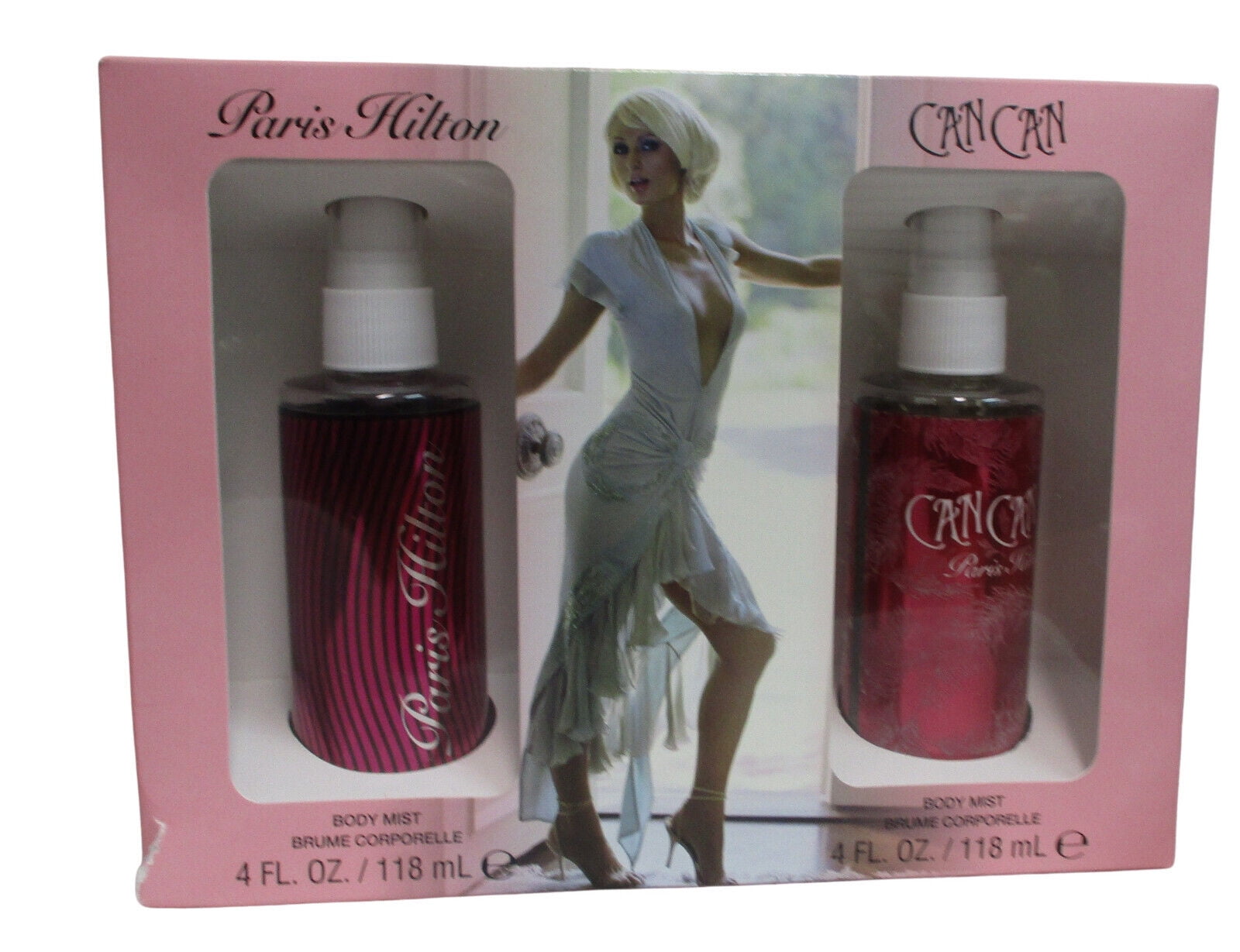 Paris Hilton and Can Can Fragrance Mist Gift Set 2 Piece 4.2 oz each ...