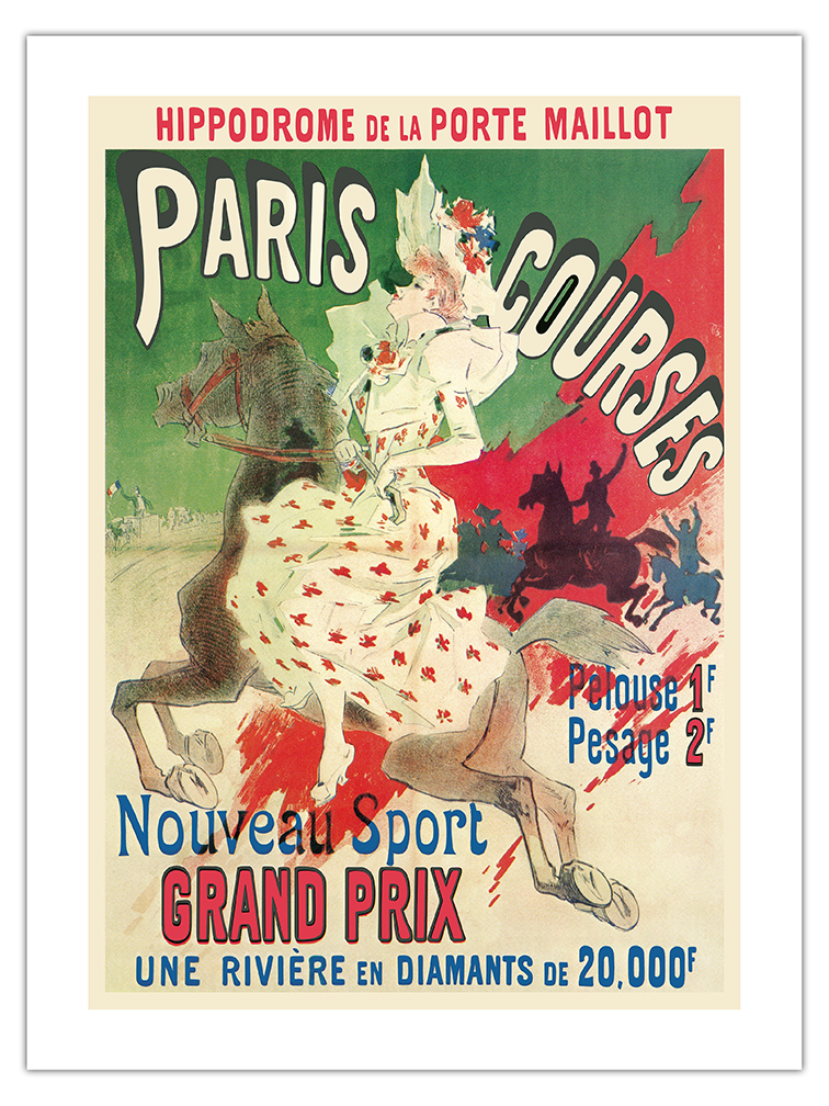 Paris Horse Races (Courses) at the Hippodrome de la Porte Maillot ...