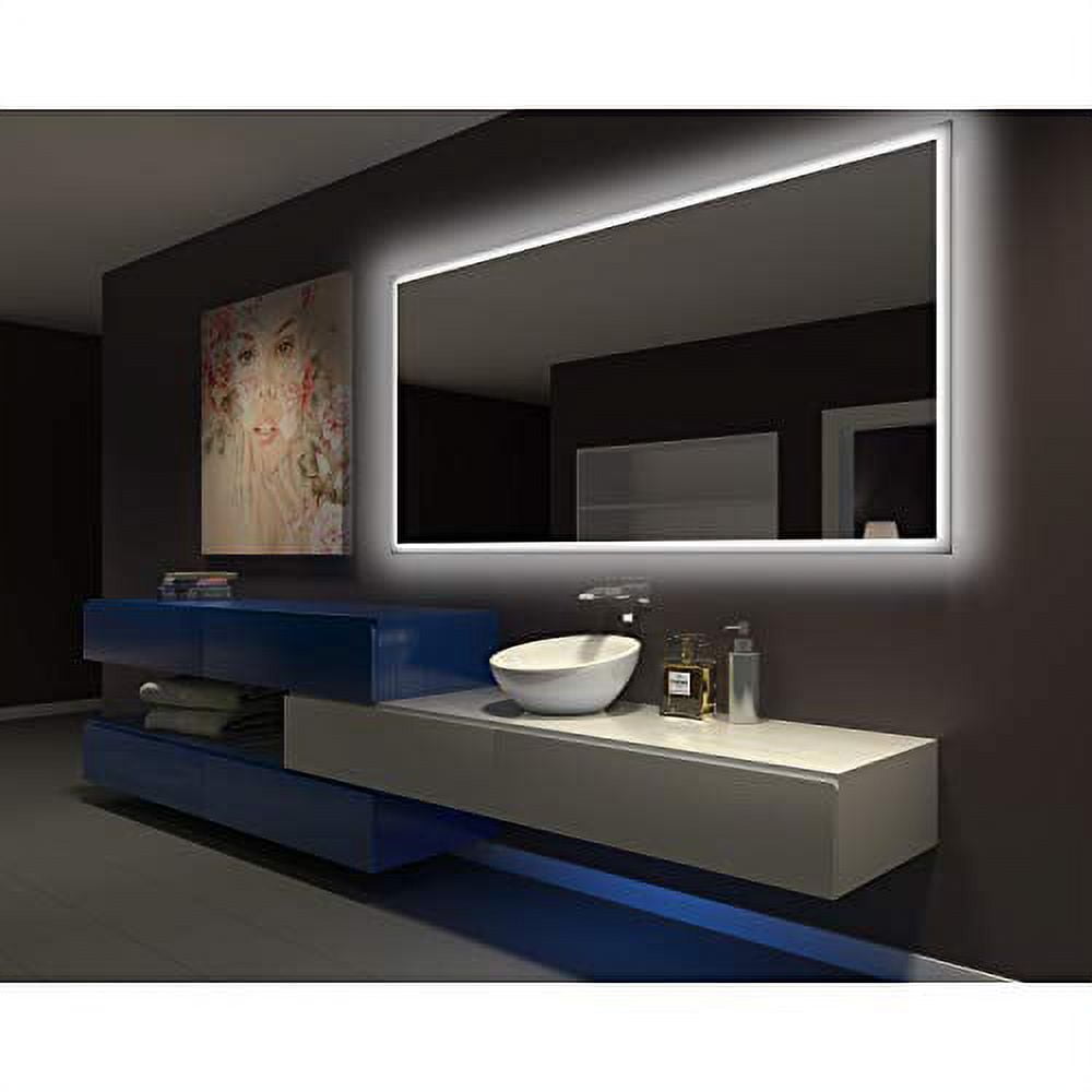 Paris Mirror Rectangle Backlit - Walmart.com