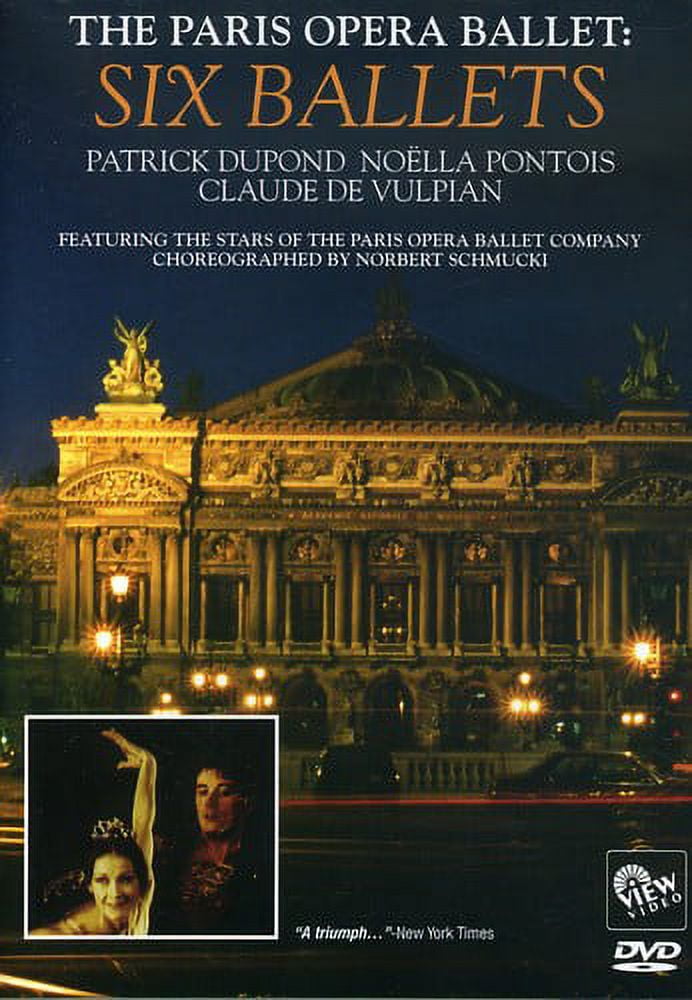 Paris Opera Ballet: Six Ballets (DVD), View Video, Music & Performance ...