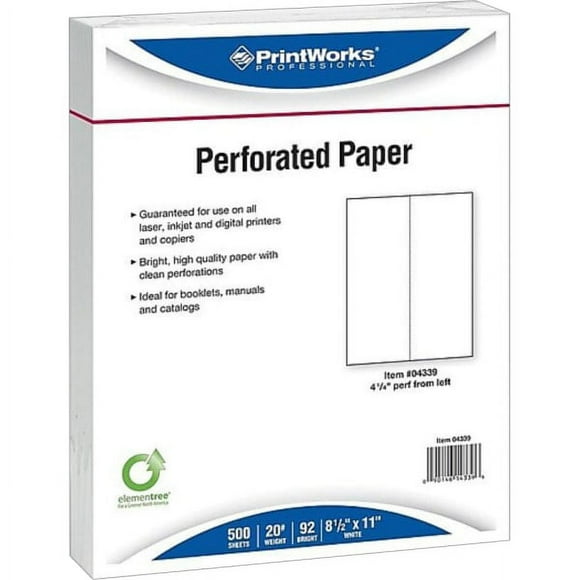Perforated Printer Paper