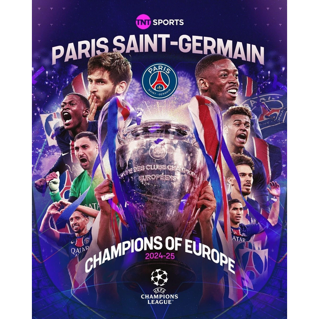 Paris Saint Germain Triumphs As The 2025 UEFA Champions League Winner ...