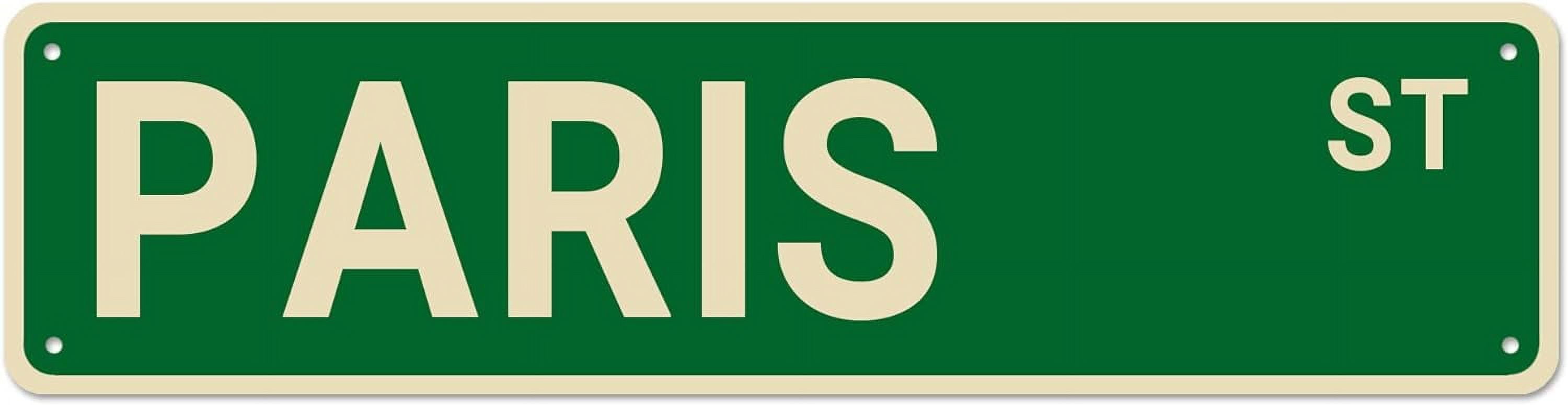 Paris Street Signs