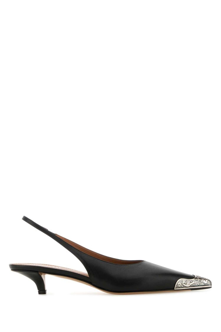 Paris Texas Jessica Western Slingback 35 Black (Women's) - Walmart.com
