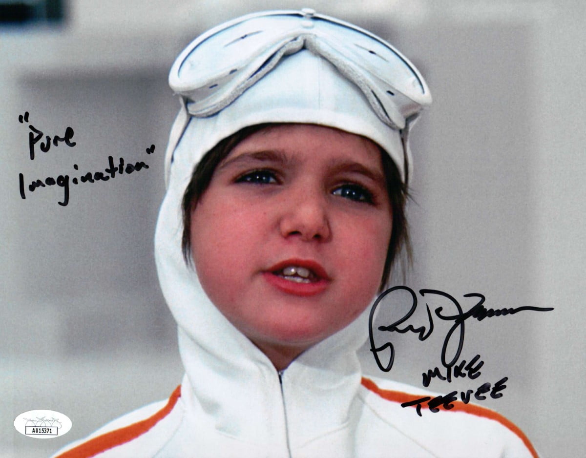 Paris Themmen Signed Autographed 8X10 Photo Willy Wonka Mike Tee Vee JSA AU15371 - Walmart.com