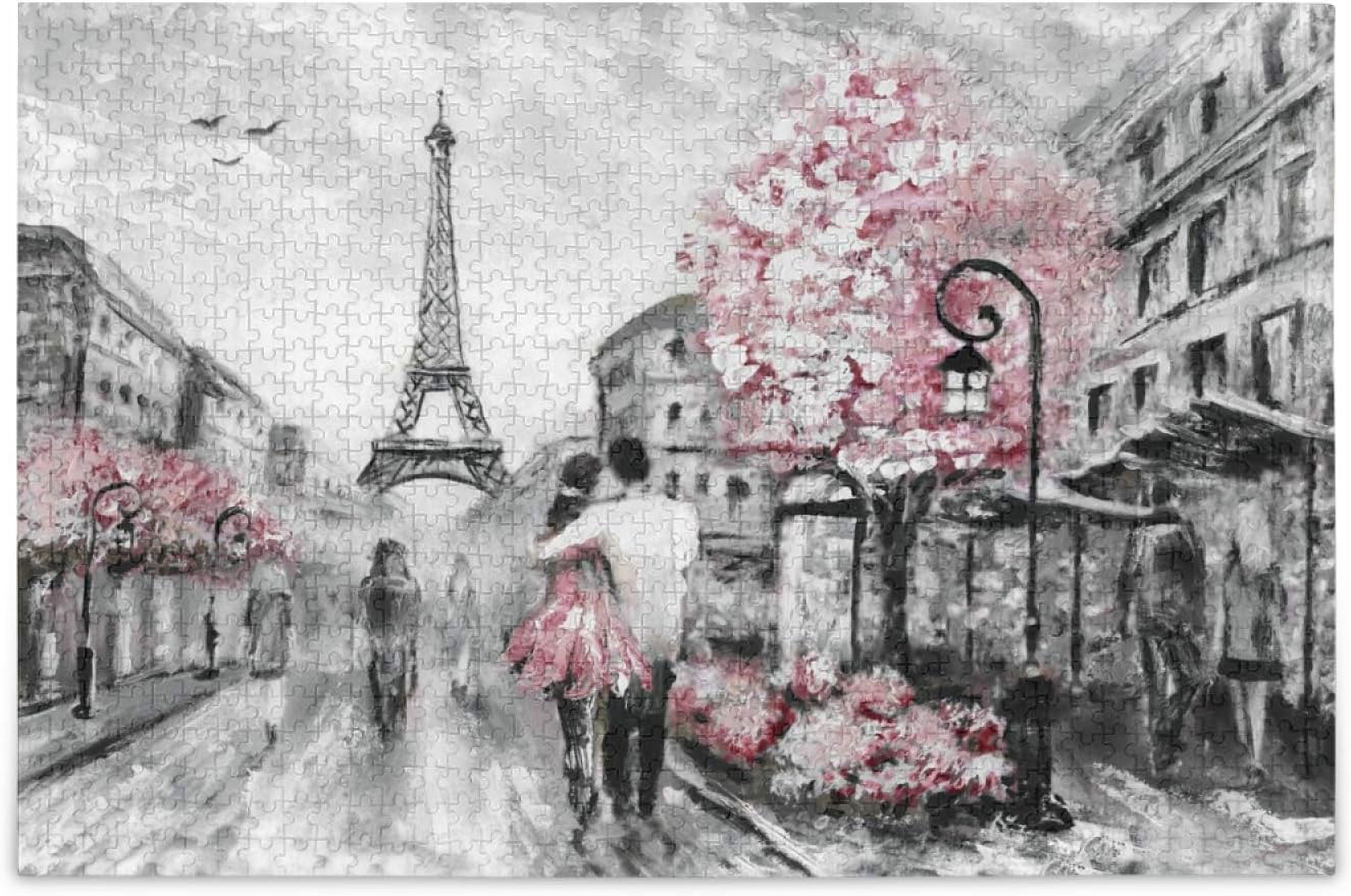 Paris Tower Street Puzzle for Adults 1000 Piece Puzzles Game DIY Toys ...