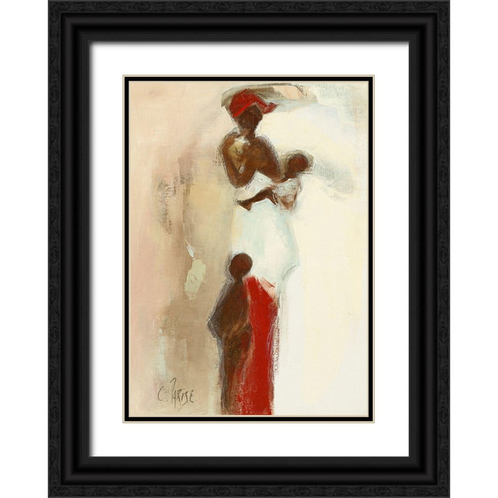 Parise, Chantal 11x14 Black Ornate Wood Framed with Double Matting ...