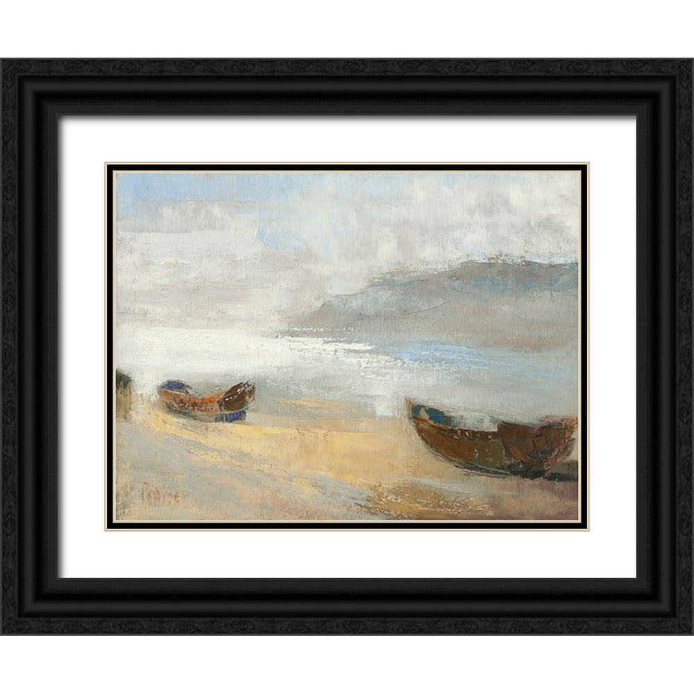 Parise, Chantal 24x19 Black Ornate Wood Framed with Double Matting ...