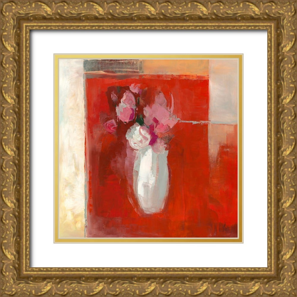Parise, Chantal 26x26 Gold Ornate Wood Framed with Double Matting ...