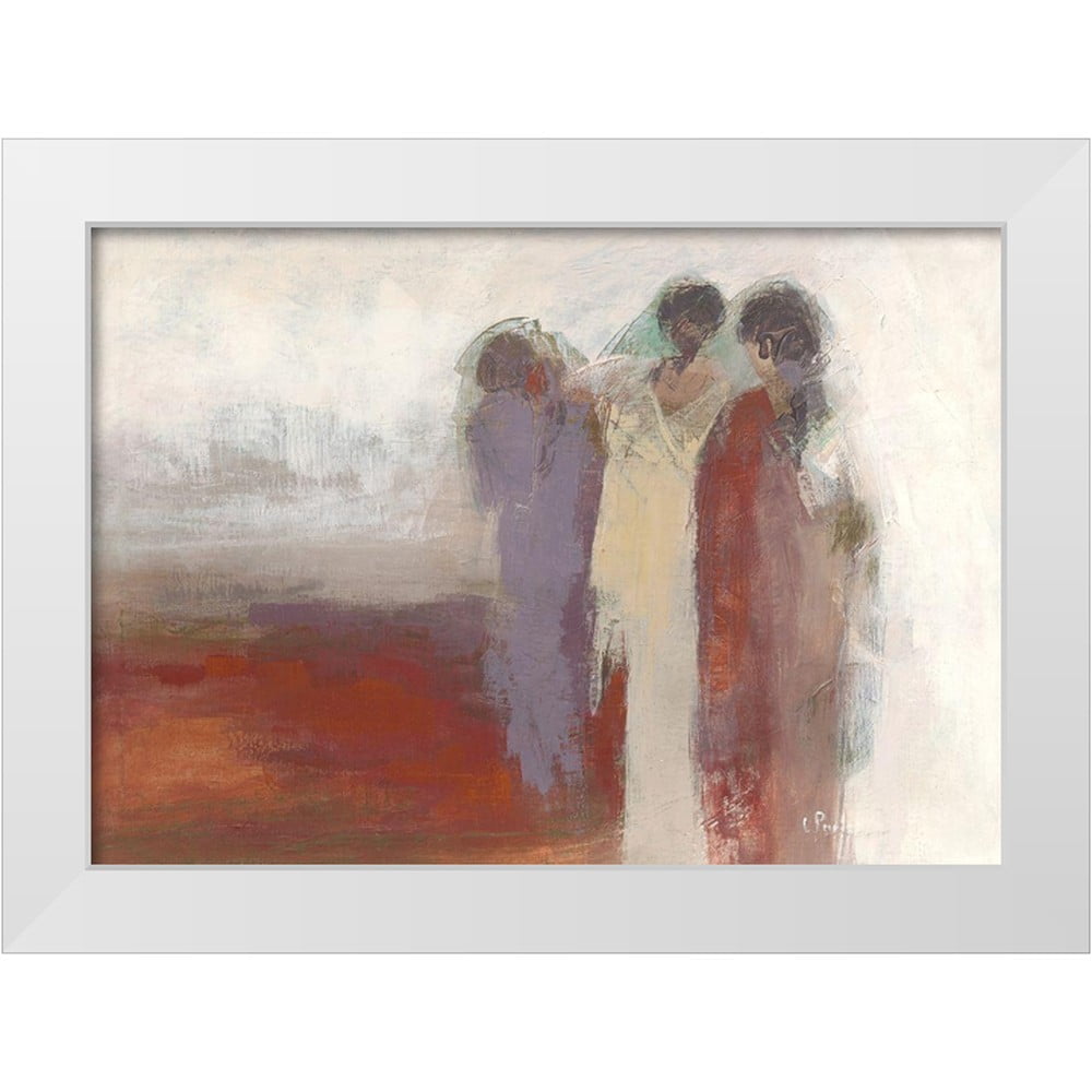 Parise, Chantal 32x24 White Modern Wood Framed Museum Art Print Titled ...