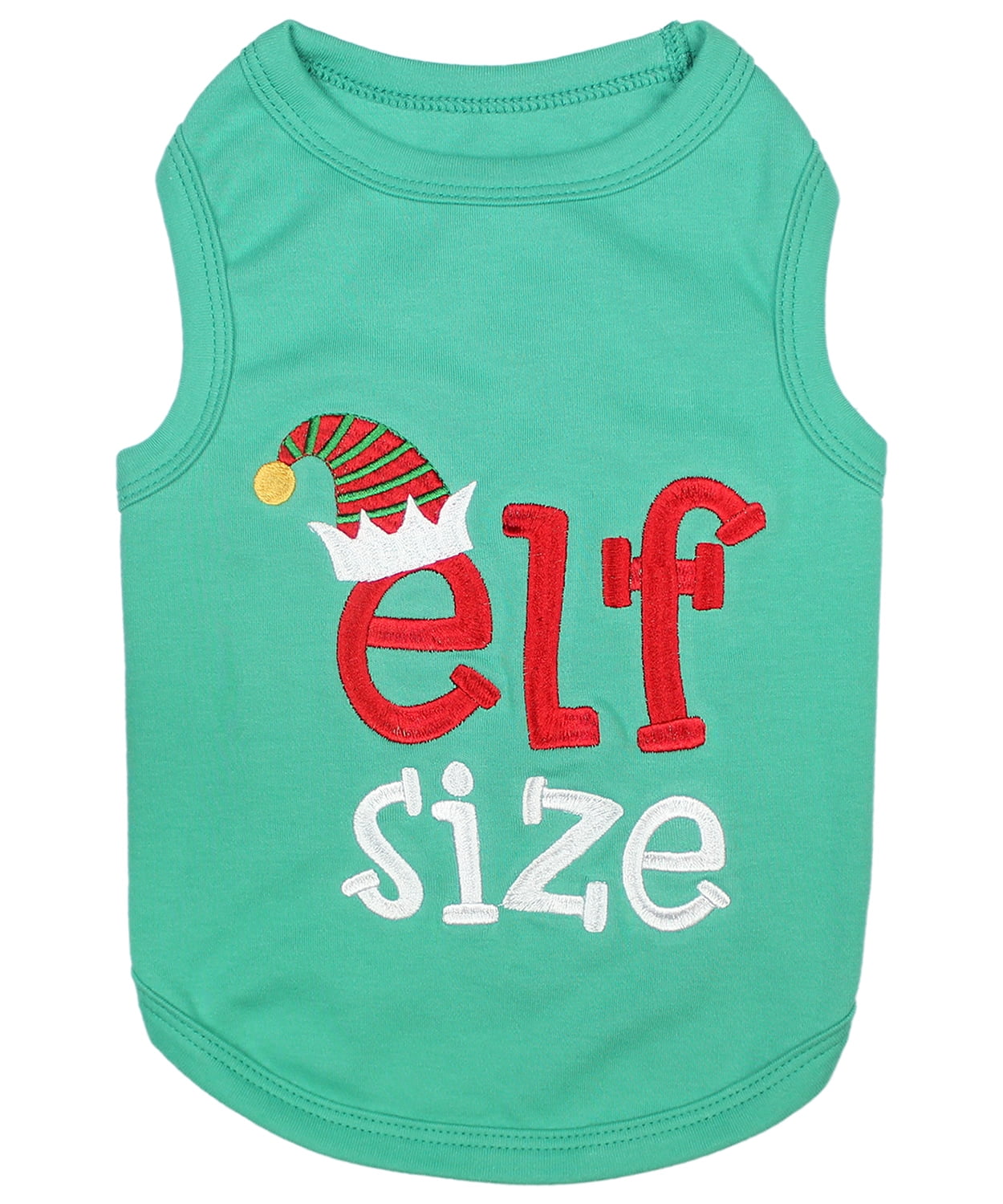 Parisian Pet Holiday XMAS Dog Clothes ELF SIZE T-Shirt - Walmart.com